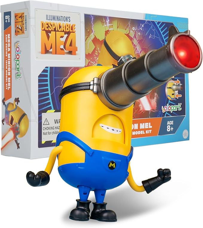 Amazon.com: Minions Despicable Me 4 Toys, 4.7 Inch Mega Mel Action ...