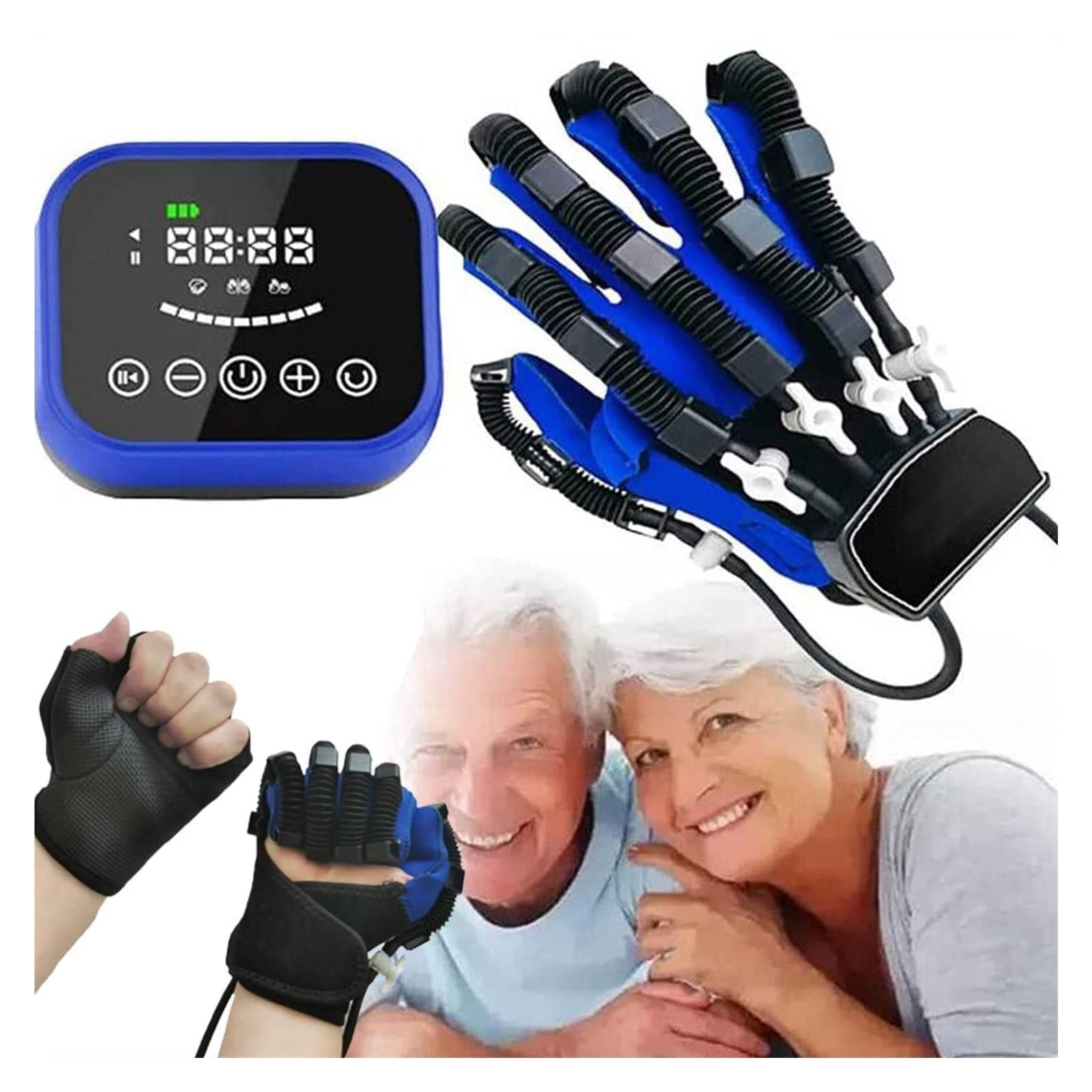 Caionhgty Smart Finger Training Rehab Orthotics Stroke Hand Splint ...