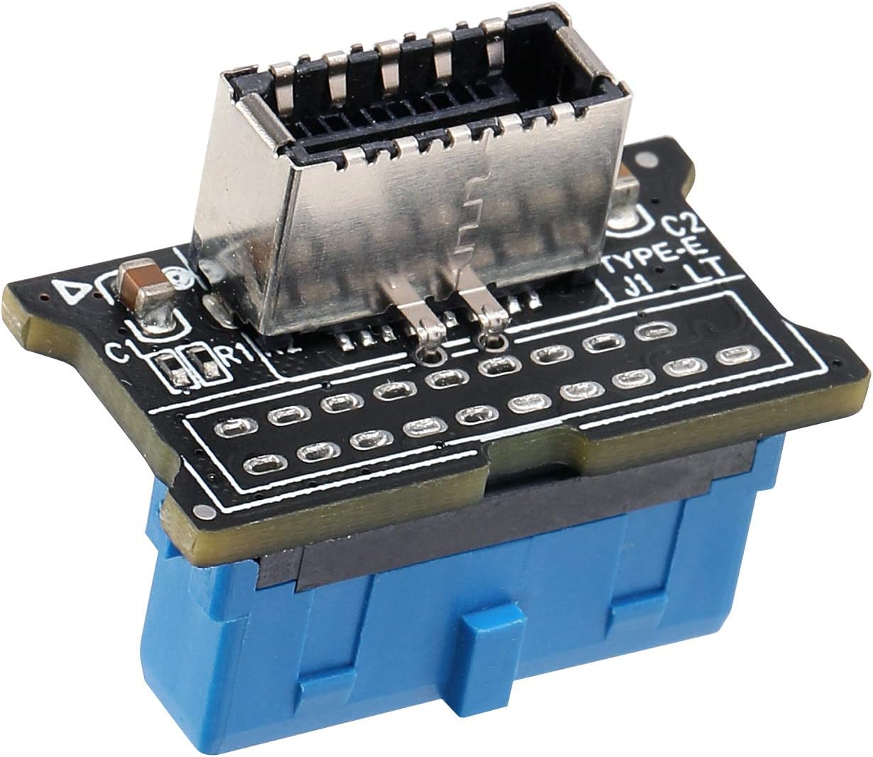 EZDIY-FAB USB 3.0 (3.1 Gen 1) Internal (19-Pin) Header to USB 3.1/3.2 ...