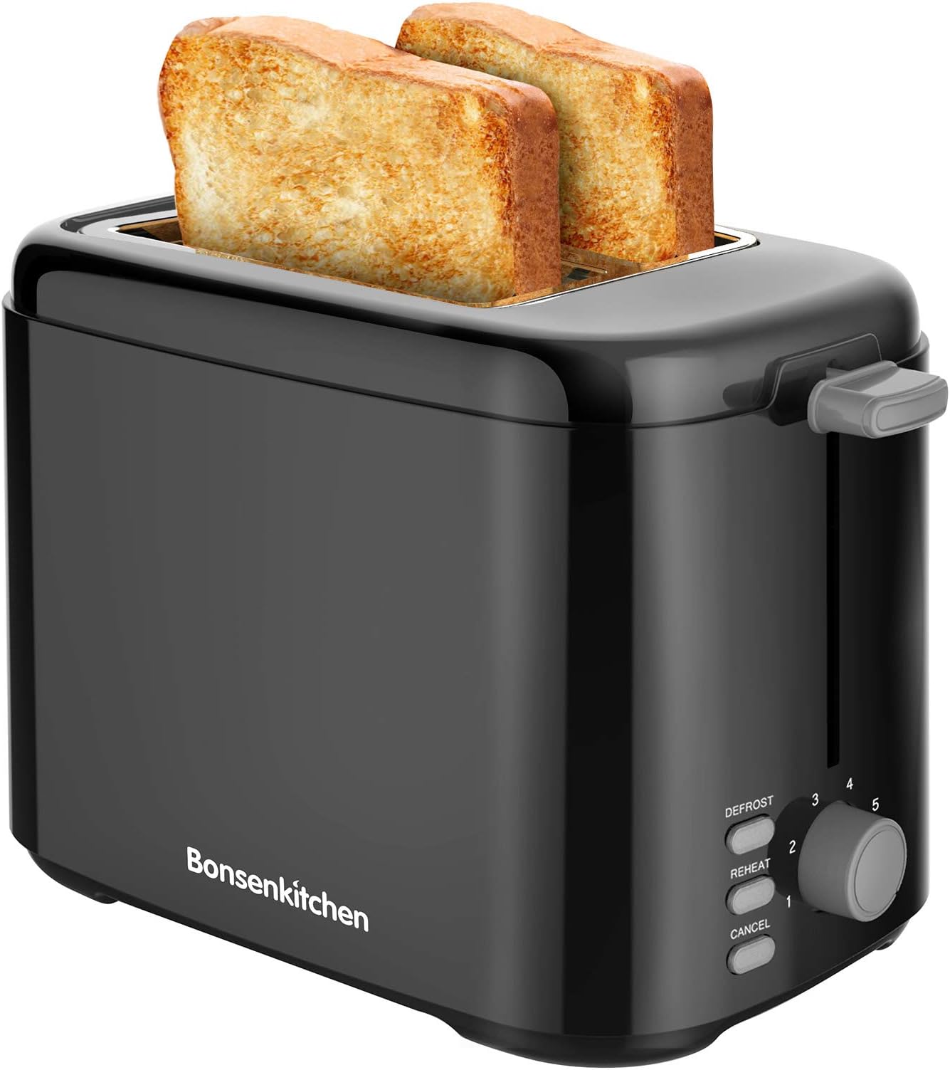 Amazon.com: Toaster 2 Slice Extra-Wide Slot Toaster, 7 Browning ...
