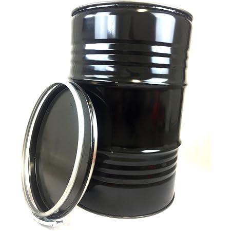 200 Liter Metallfass Metalltonne Tonne Brenntonne Regenfaß Feuertonne ...