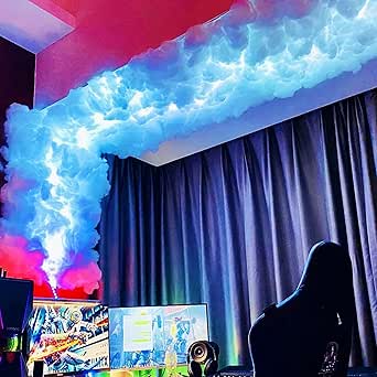 Amazon.com: USAMZLUL Cloud Ceiling Thundercloud LED Light Kit, DIY ...