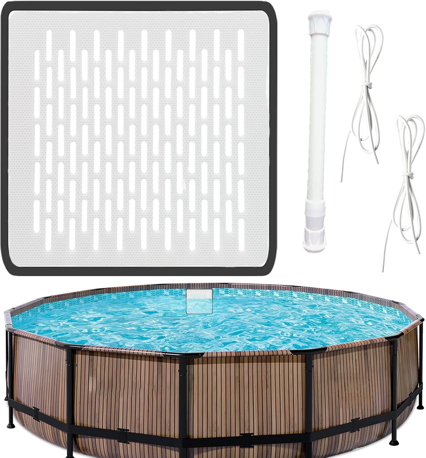 Amazon.com : Above Ground Pool Skimmer Leaf Guard Catcher 8.5 X 8.5 In ...