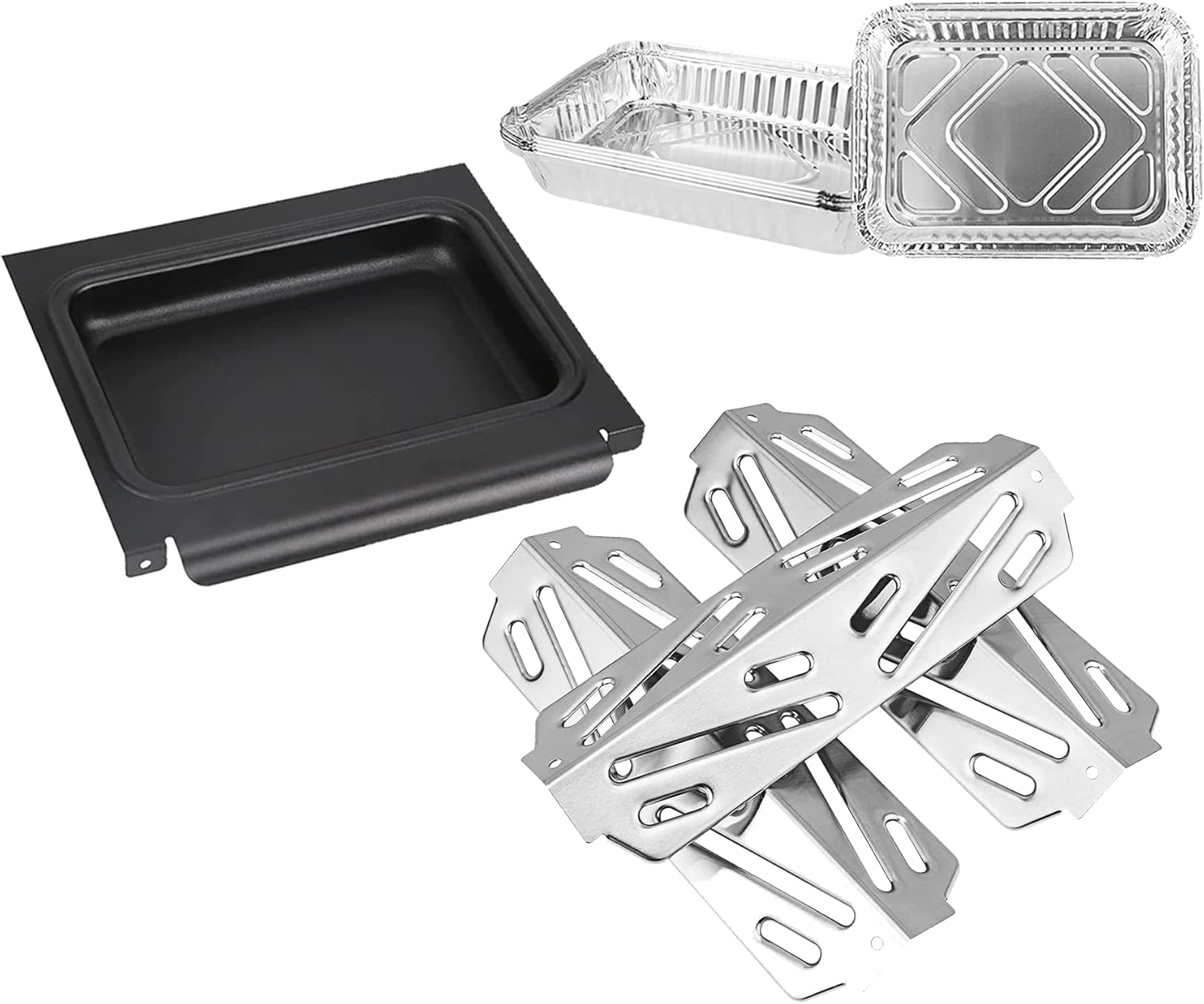 Amazon.com : Hisencn 66040 Flavorizer Bars Heat Deflector, 67047 Catch ...