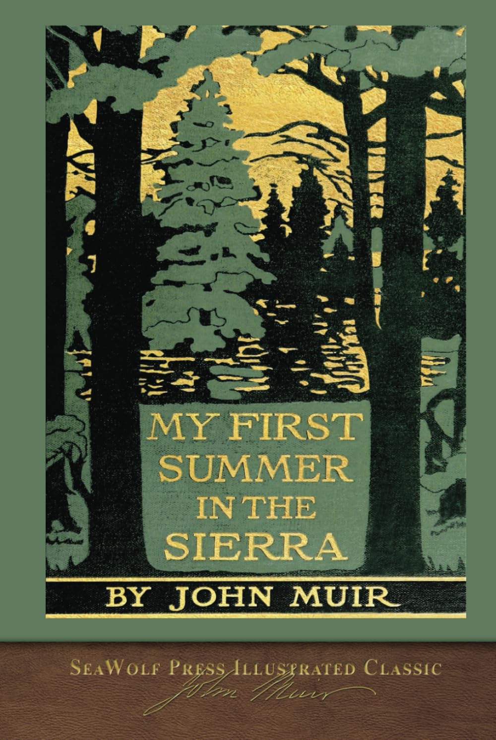 My First Summer in the Sierra: SeaWolf Press Illustrated Classic: Muir ...