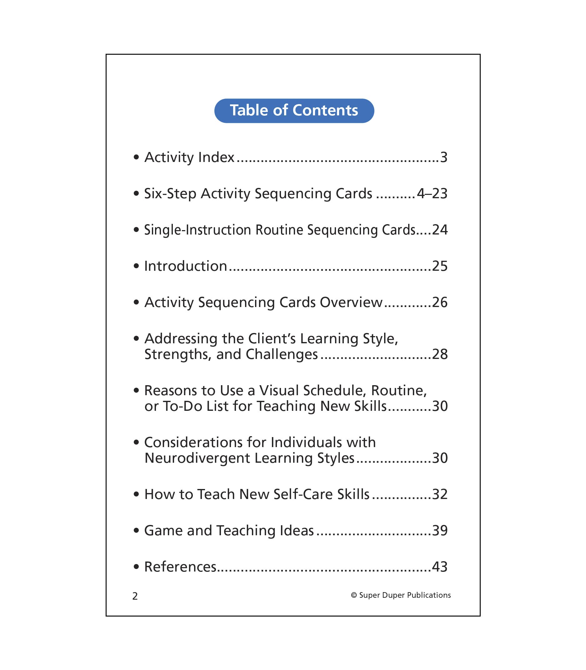 Buy Super Duper Publications | Webber® Activities of Daily Living Photo ...