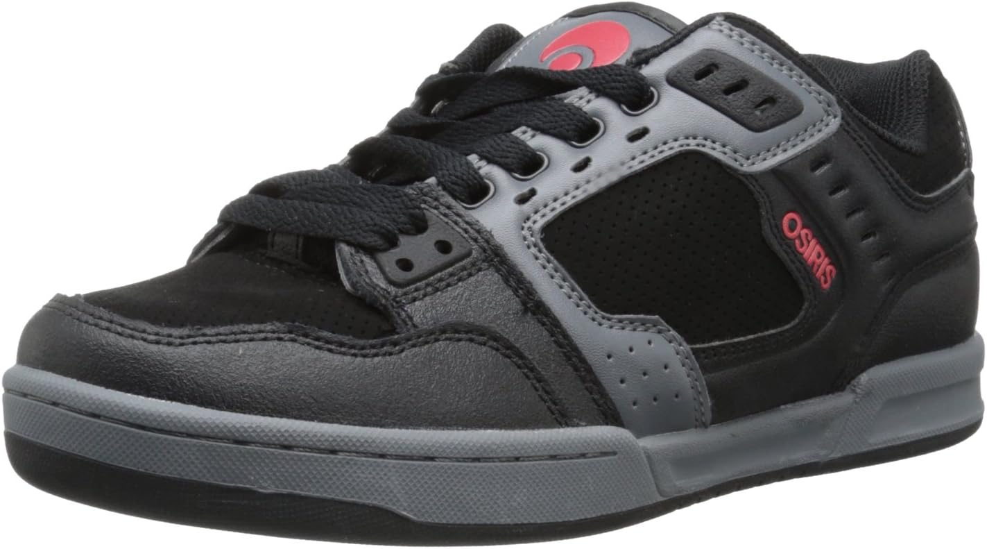 Osiris Scarpe da Skateboard Unisex per Adulti Cinux, Nero Grigio Scuro ...