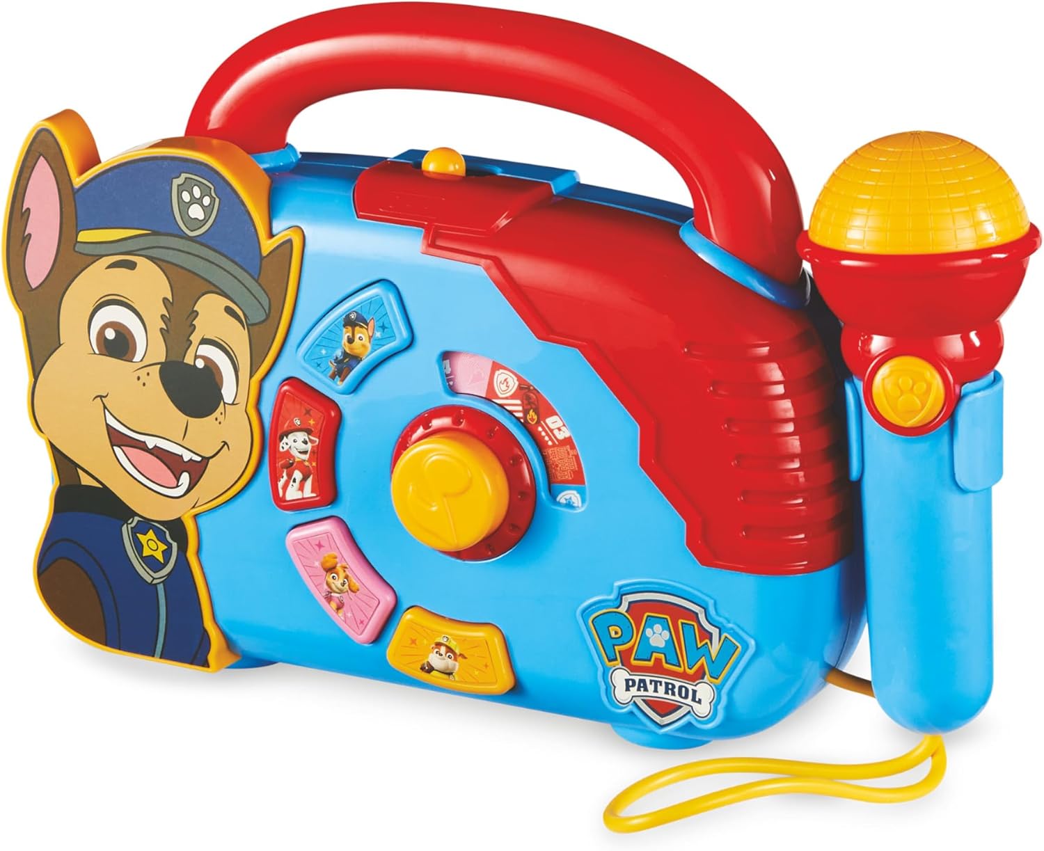 HTI Nickelodeon - Paw Patrol Boombox With Light & Working Microphone To ...