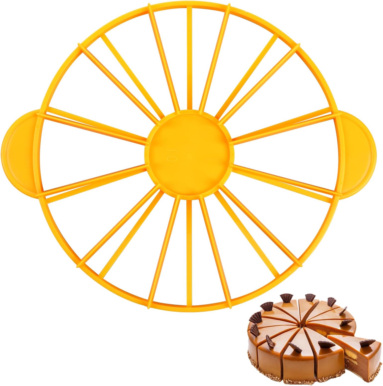 Amazon.com | Round Cake Slice & Pie Slicer Marker Set, Winco Stainless ...