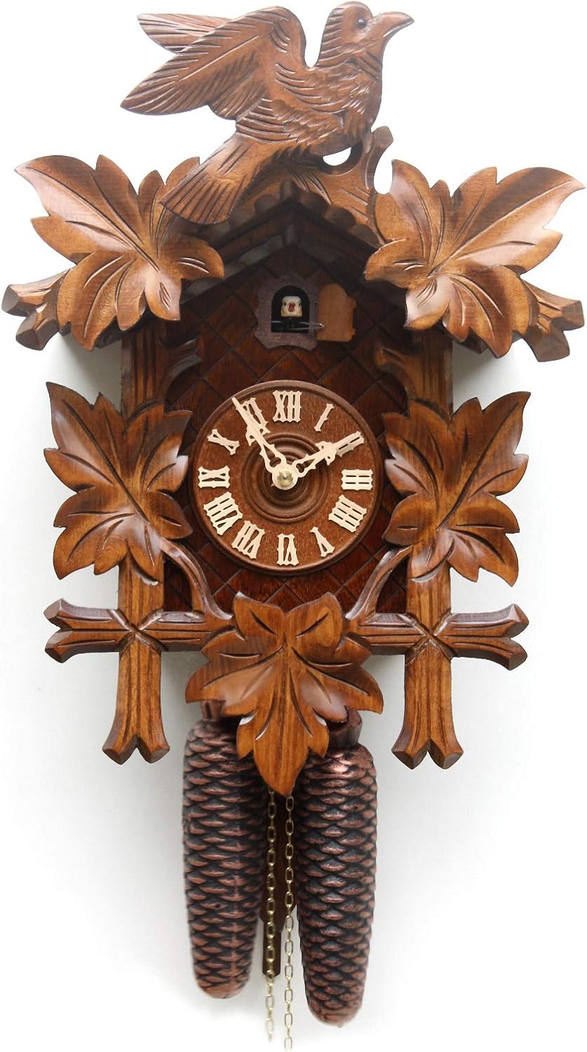 Rombach & Haas Reloj cucú 5 follajes, pajarito : Amazon.es: Hogar y cocina