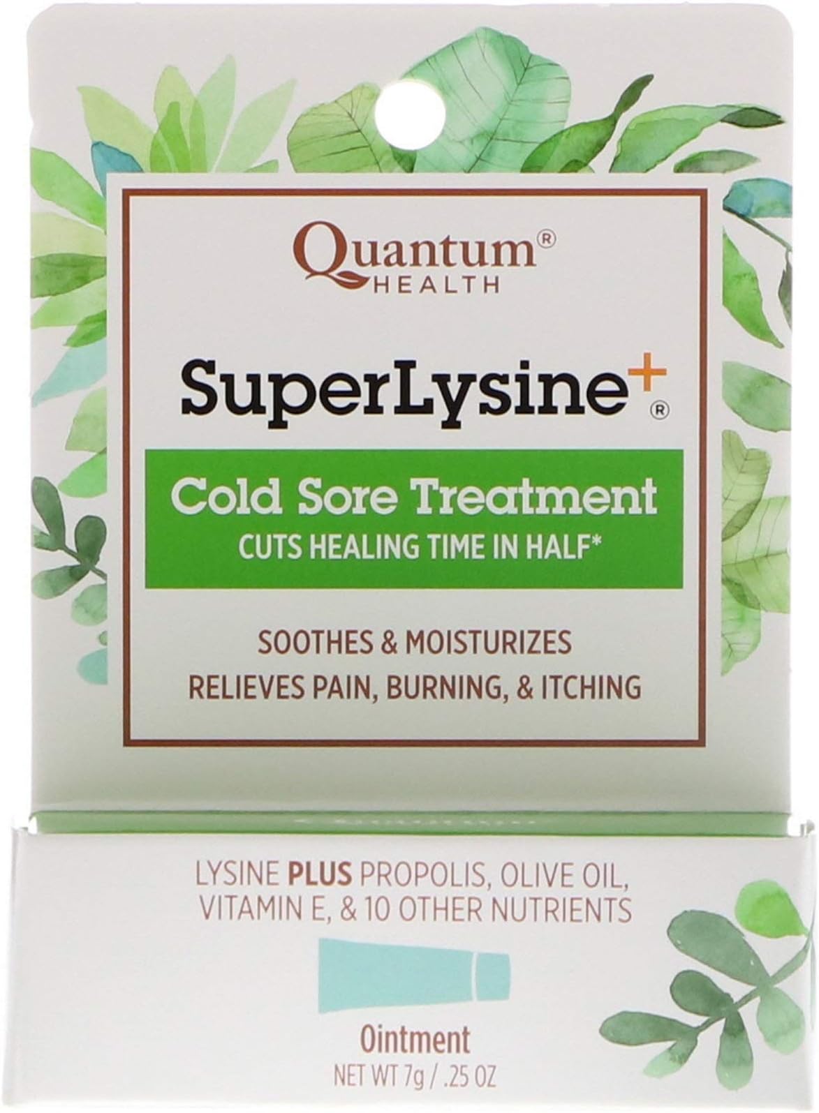 Amazon.com: Quantum Health Super Lysine + Cream (1x7 GM) : Health ...