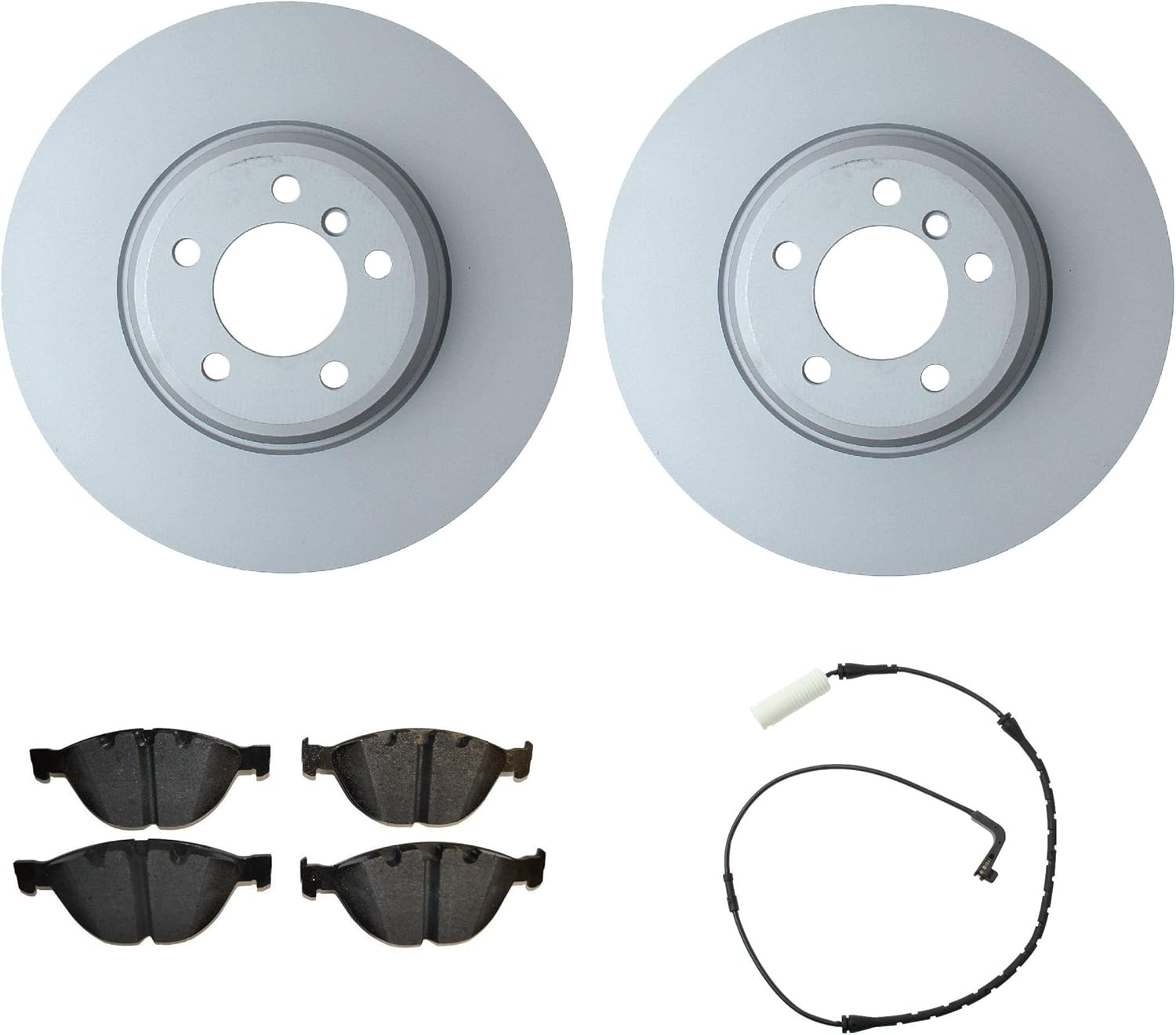 Amazon.com: Genuine Front Brake Kit Disc Rotors Pads and Wear Sensor ...