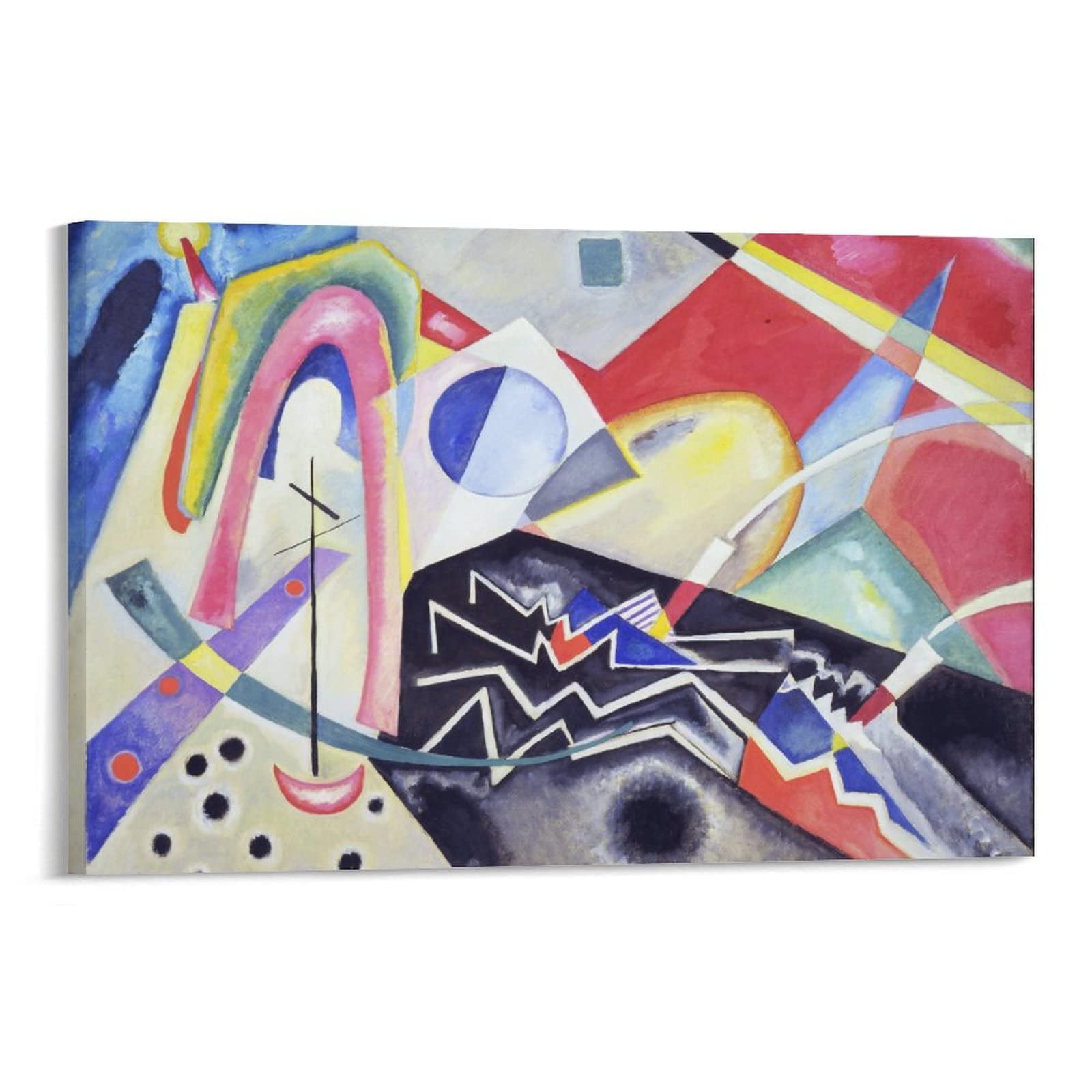 Paper Zig Zag Painting