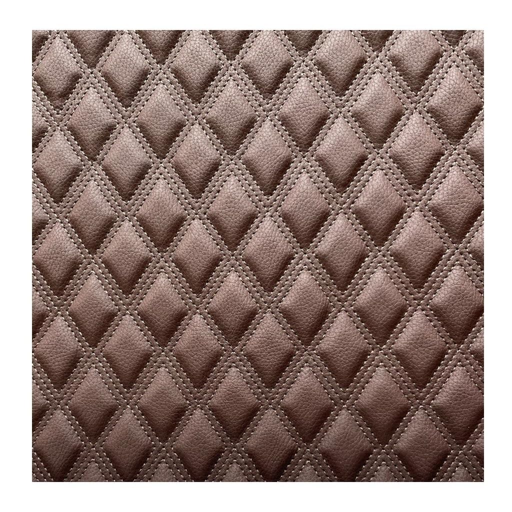 Amazon.com: Faux Leather Quilted Faux Leather Diamond Fluted Car ...