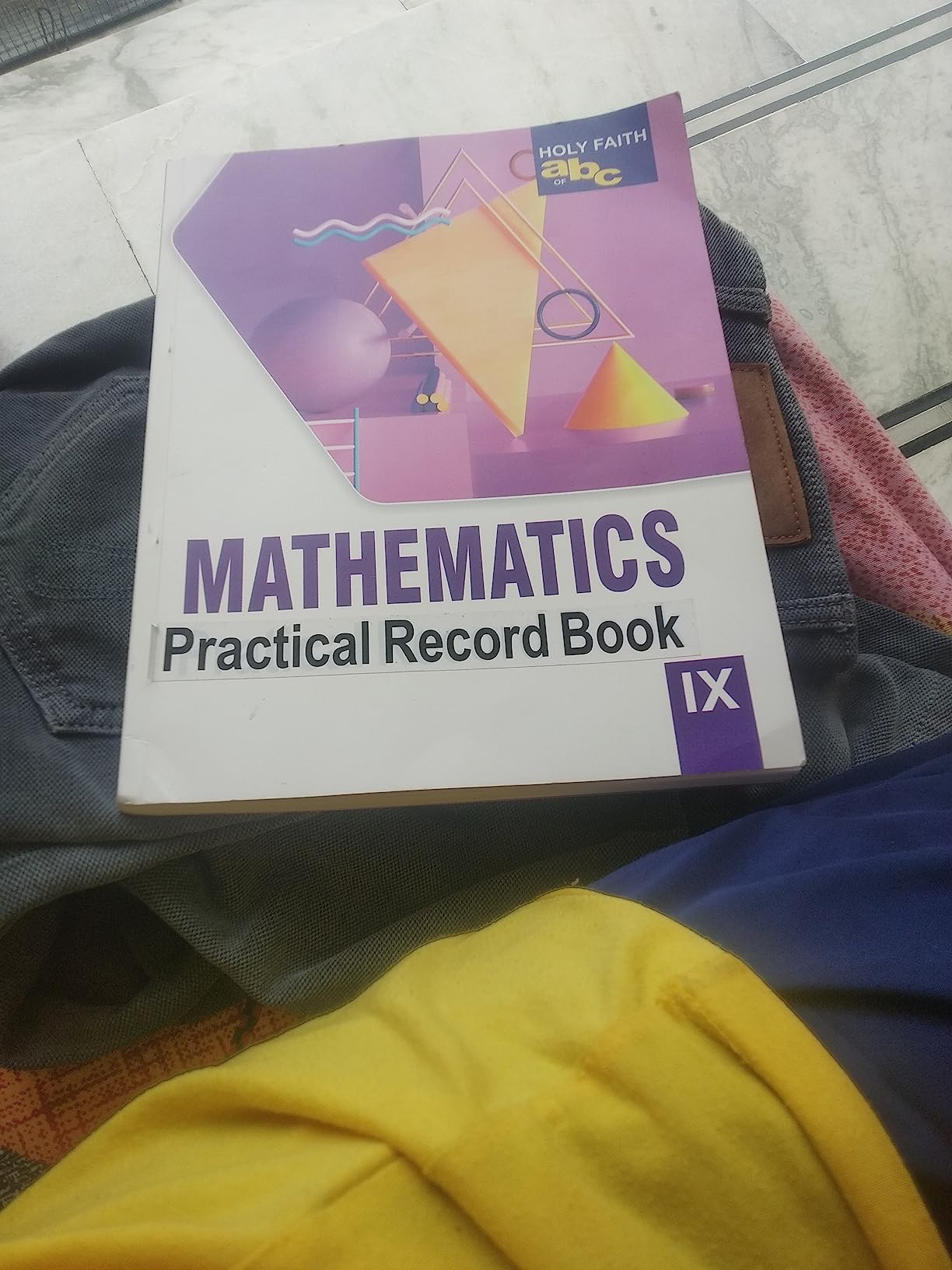 HOLY FAITH ABC OF MATHEMATICS PRACTICAL RECORD BOOK, GRADE–9 CBSE ...