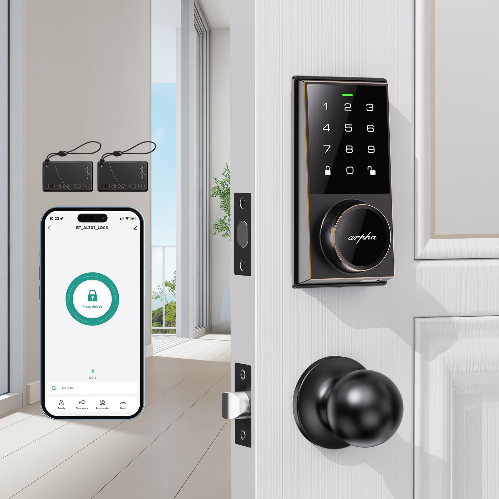 Snapklik.com : Keyless Entry Door Lock