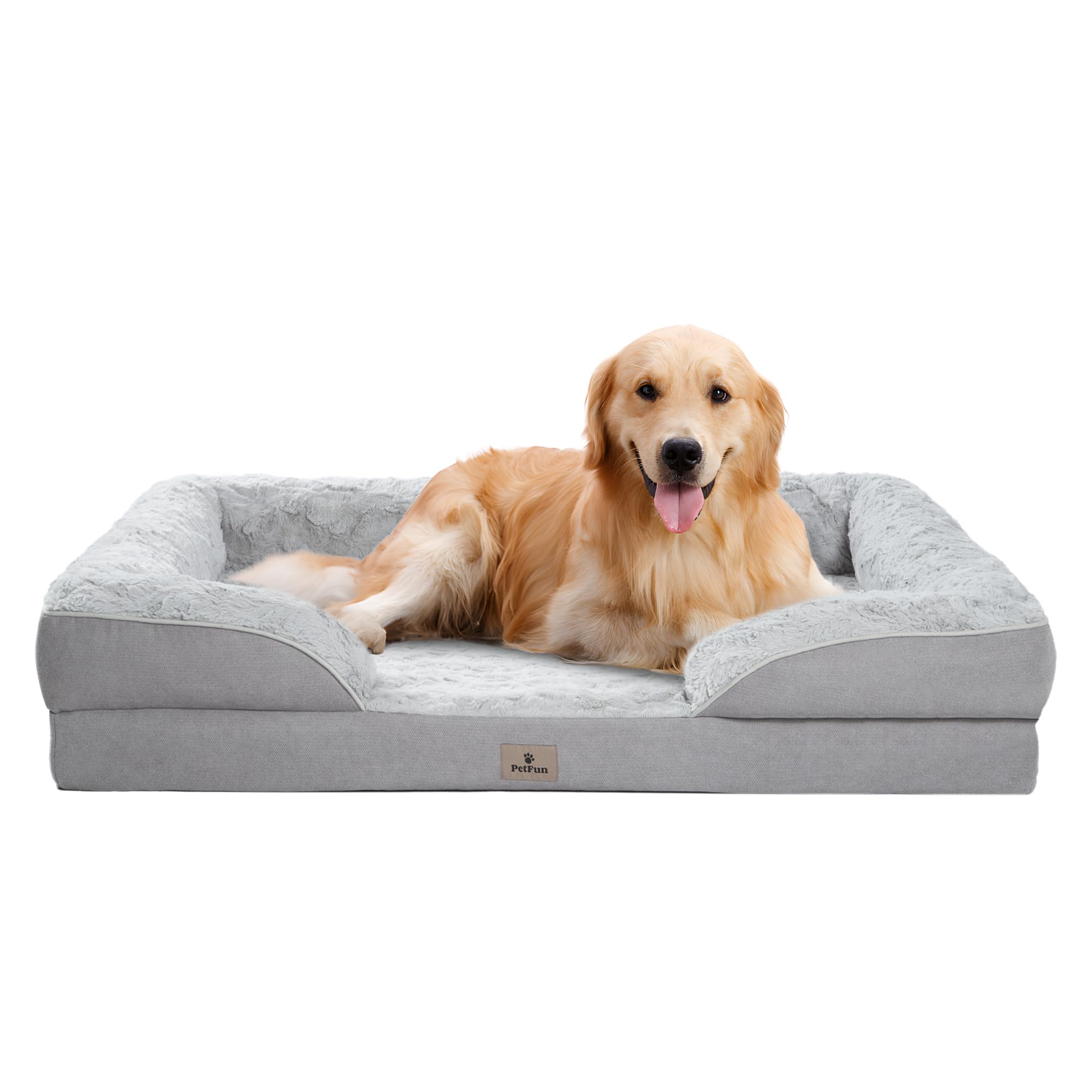 Amazon.com : PetFun Orthopedic Dog Bed for Extra Large Dogs - XL Plus ...