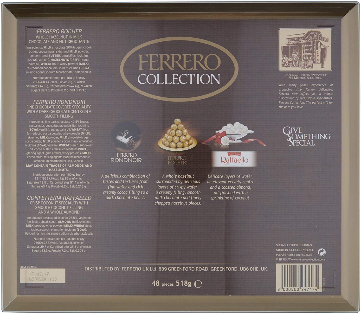 Ferrero Collection Chocolate Hamper Gift Box, Best Fathers Day Gifts ...