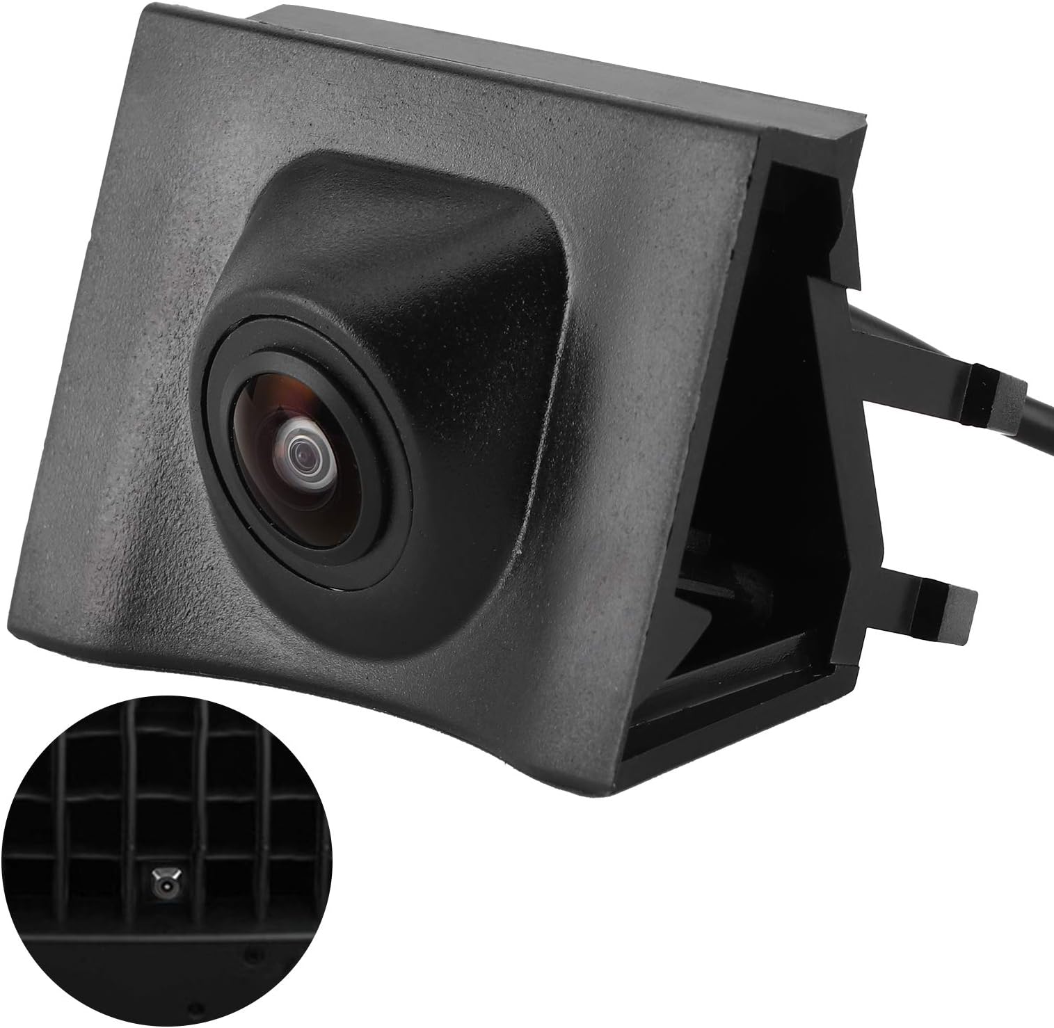 Amazon.com: Car Front View Camera, Fydun Car CCD Camera Grill Logo ...