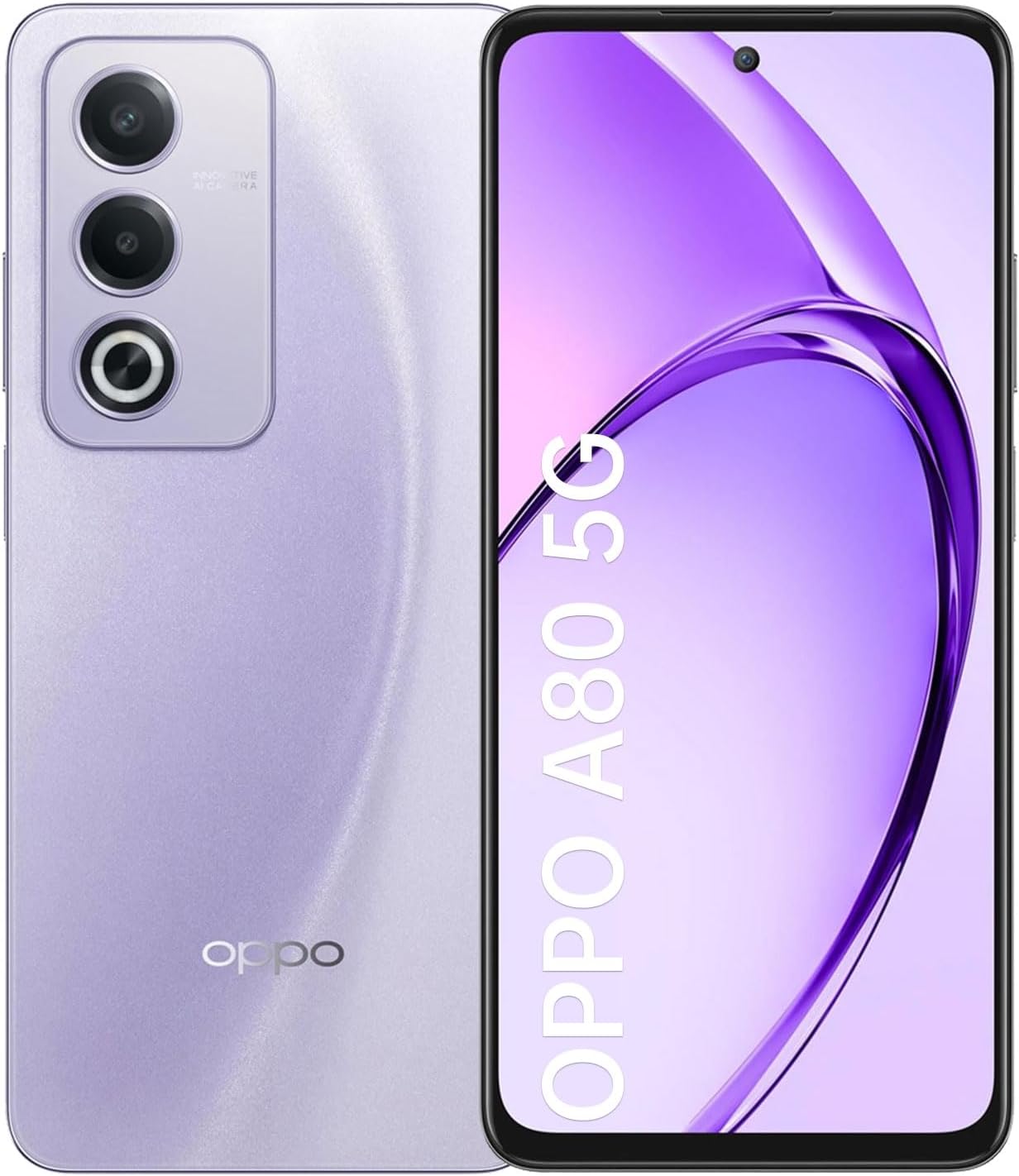 OPPO A80 5G 8+256GB, Sbloccato Android Smartphone, Telefono Cellulare ...