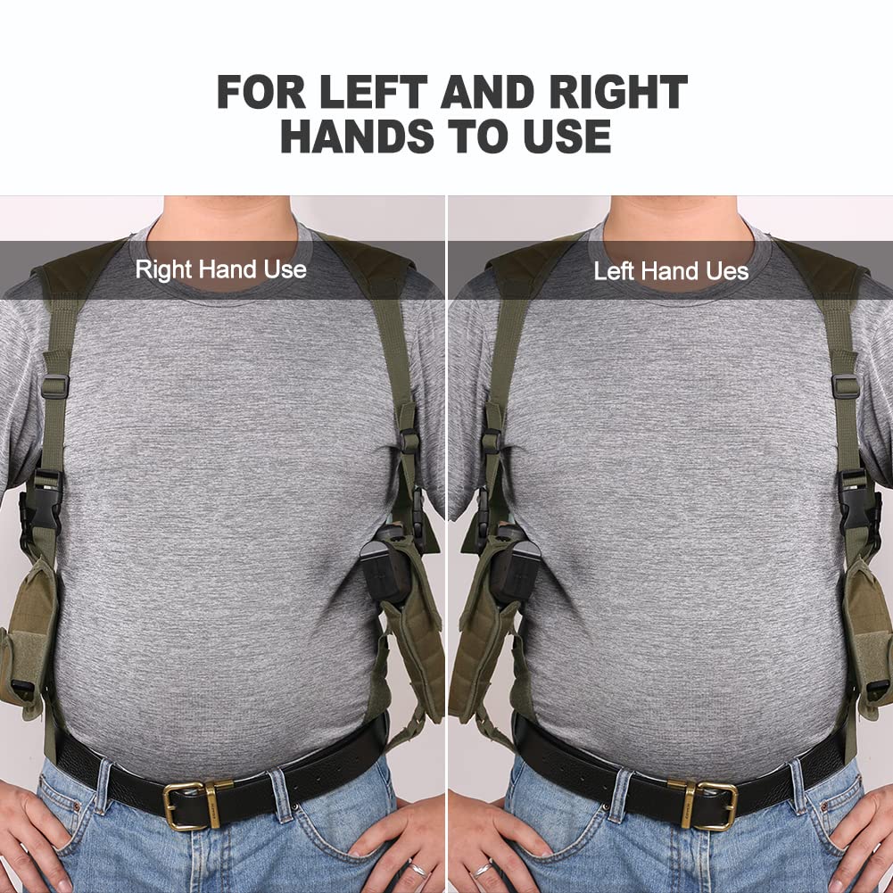 Snapklik.com : Twod Concealed Carry Shoulder Holster Nylon Cross ...
