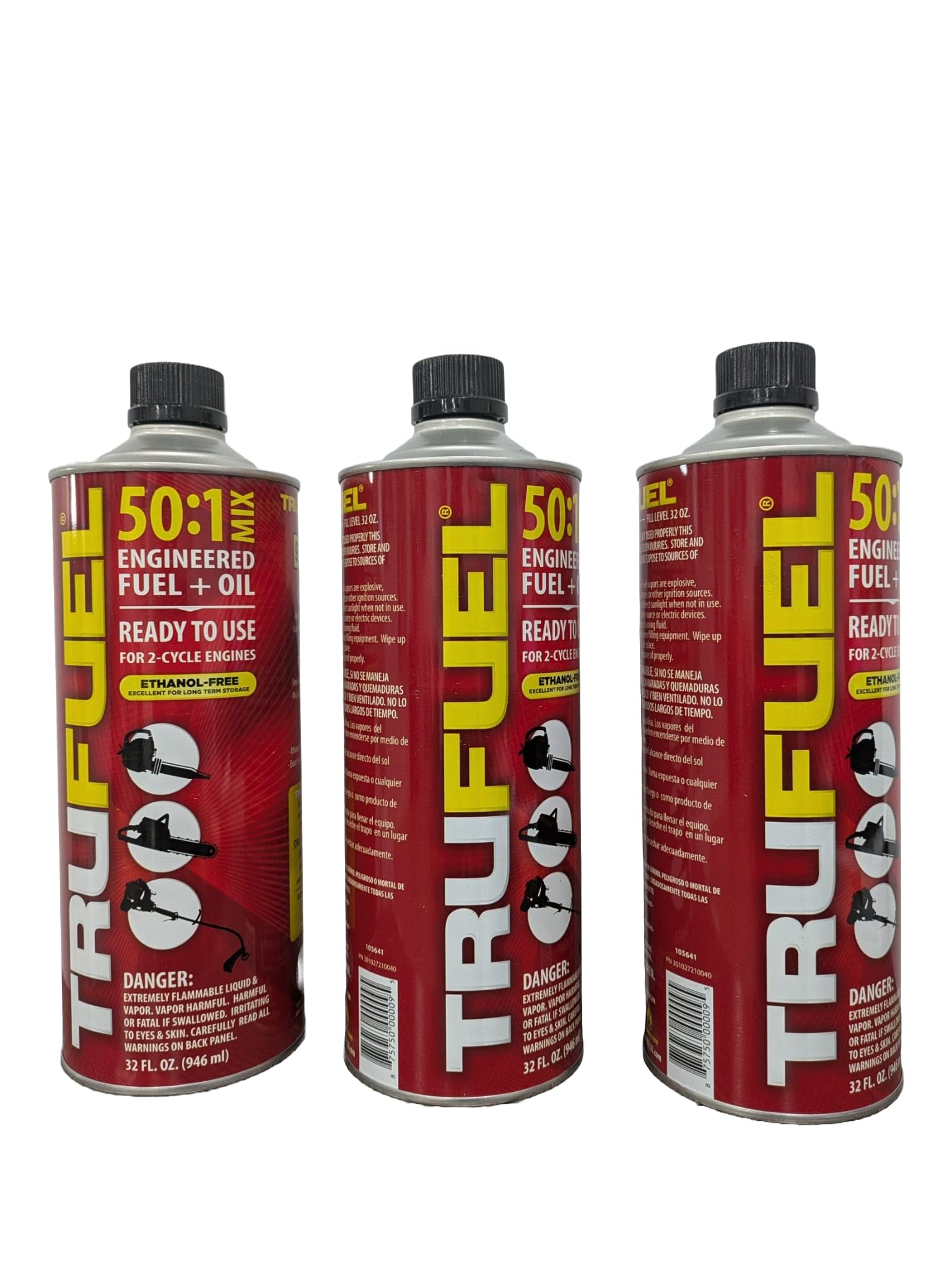 Amazon.com: Generic Pre-Blended 2-Cycle Fuel for Outdoor Equipment - 32 ...