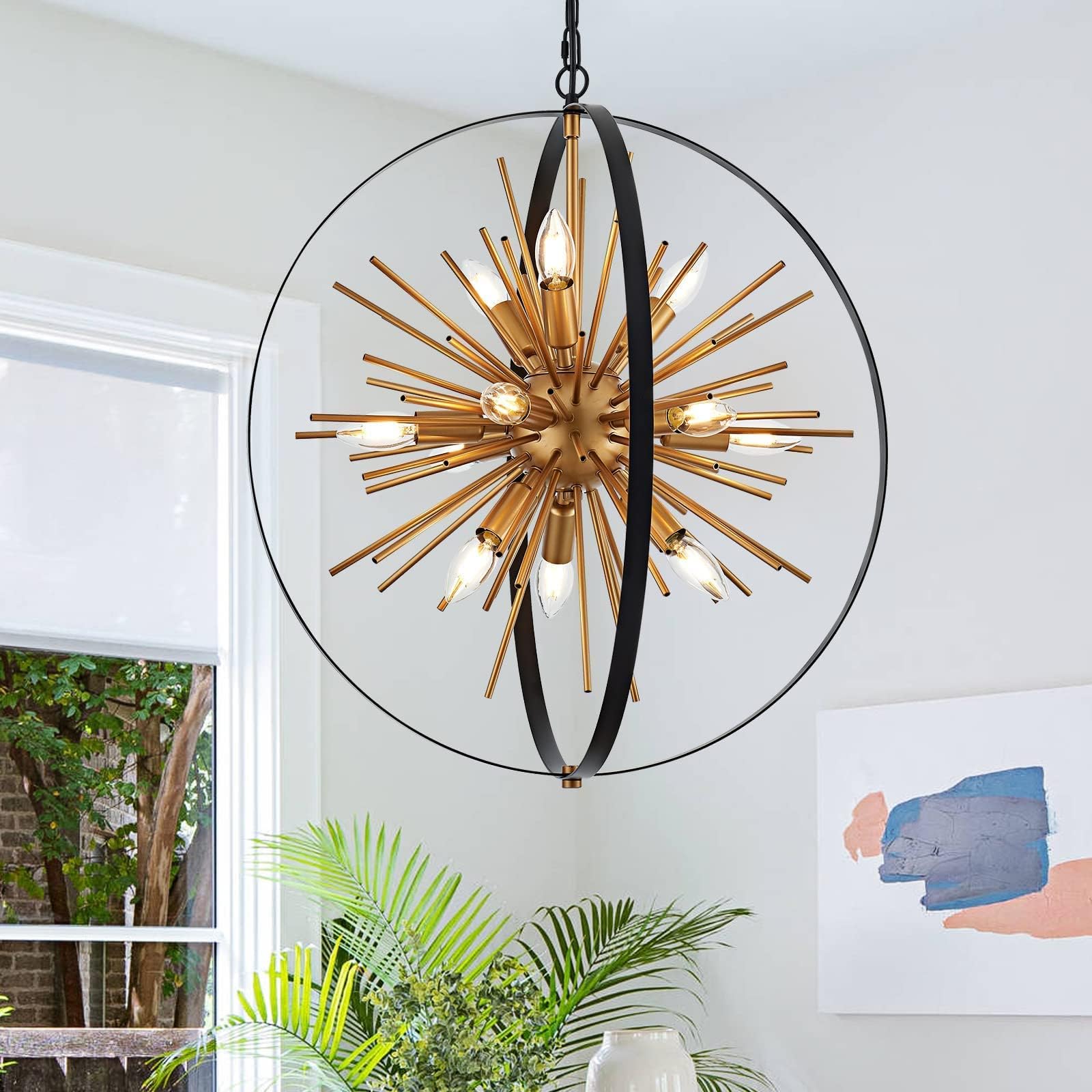 Decomust® 30 Inch Astra Sputnik Light Satellite Pendant Light Sputnik ...