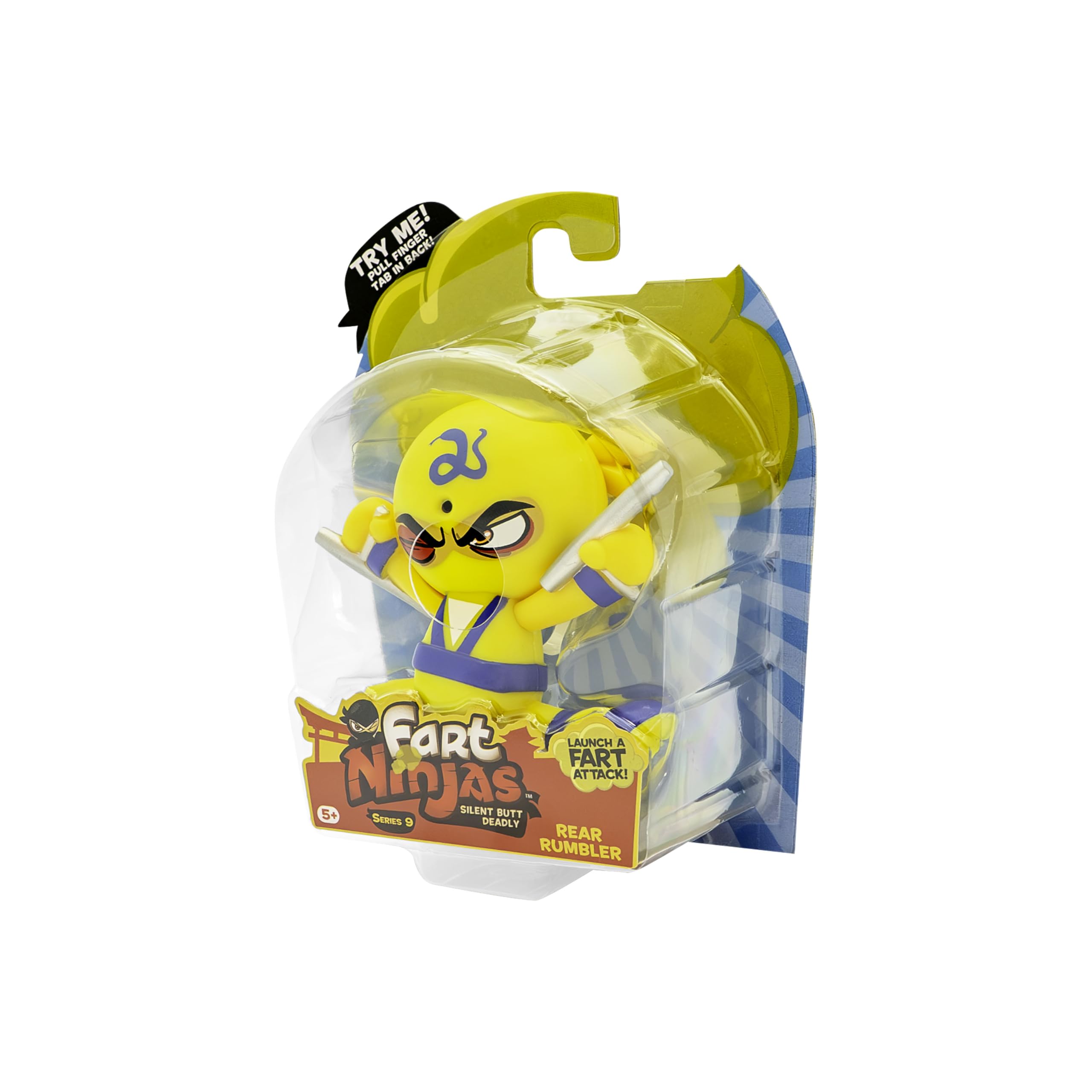 Fart Ninjas ,Rear Rumbler Series 9 Collectible Figures,10 Hilariously ...