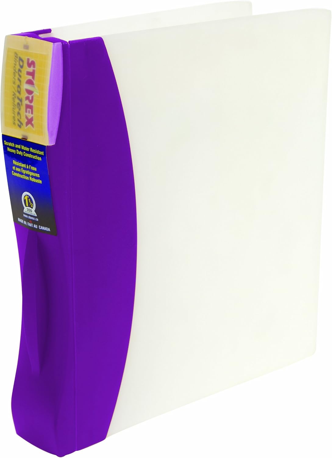 Storex DuraTech Binder, 1,5 pulgadas duro, Poly, Aqua (stx22222u01 C ...