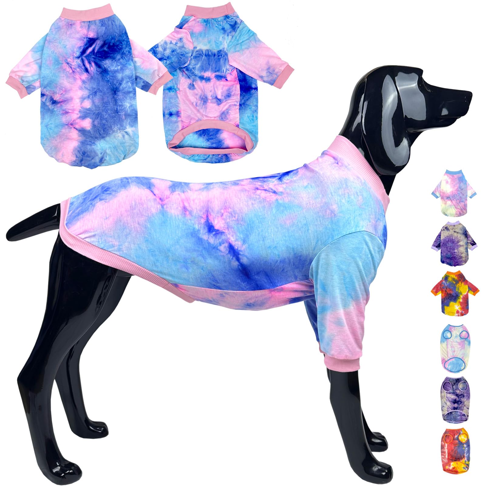 Amazon.com : D.E.E Dog Shirts Cotton Dog T-Shirts Dog Shirt for Large ...