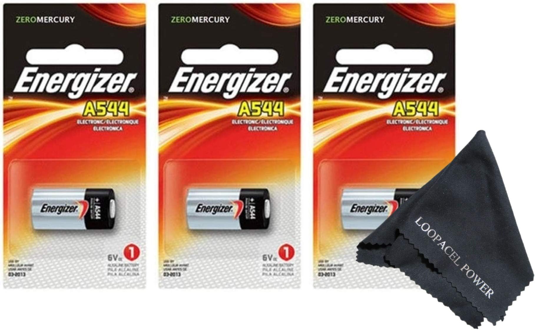 Amazon.com: Energizer A544BPZ 6 Volt Photo Battery : Health & Household