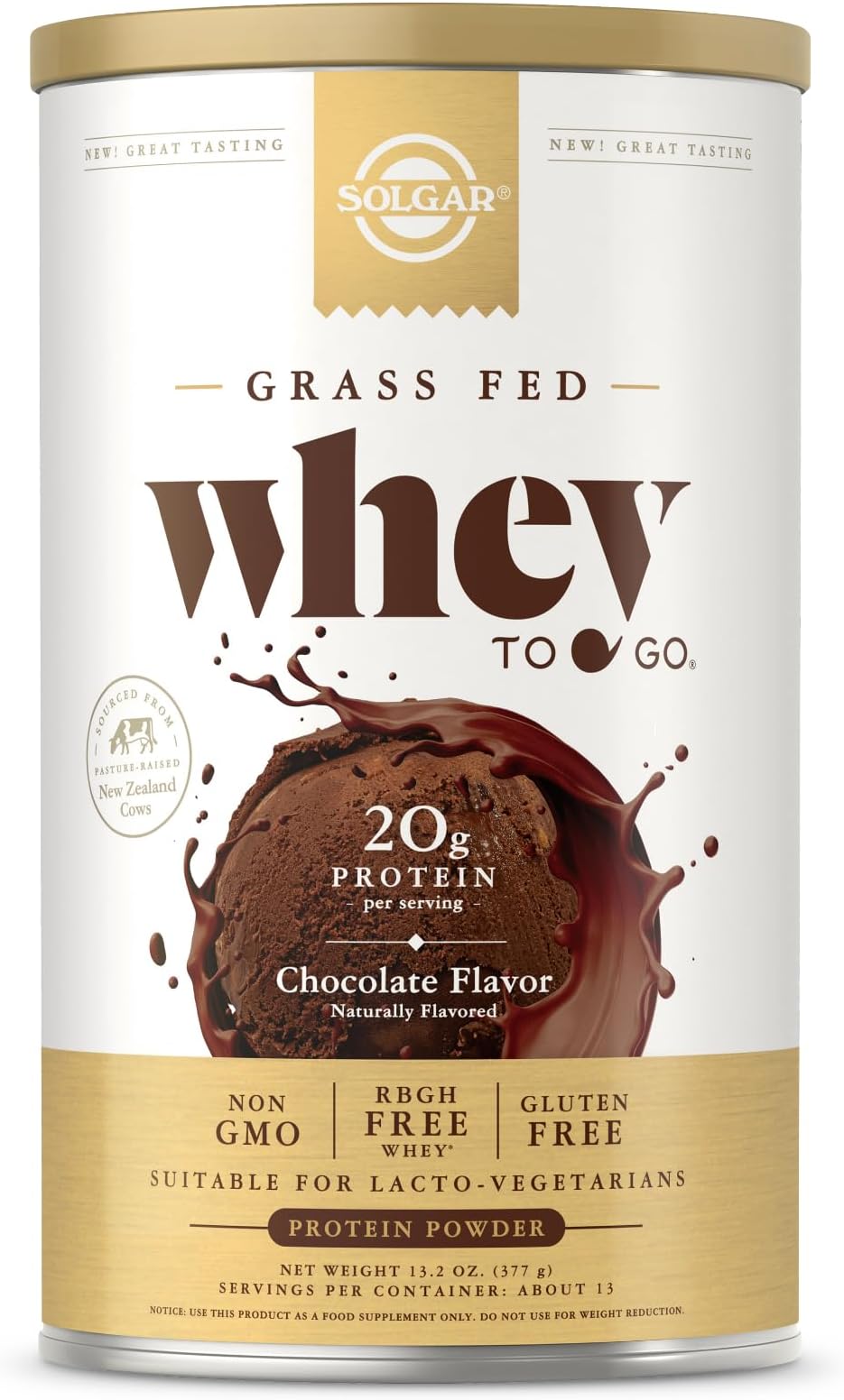 Amazon.com: Solgar - Whey To Go - Whey Protein Powder : Health & Household