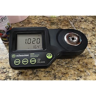 Buy Milwaukee MA887 Digital Salinity Refractometer with Automatic ...