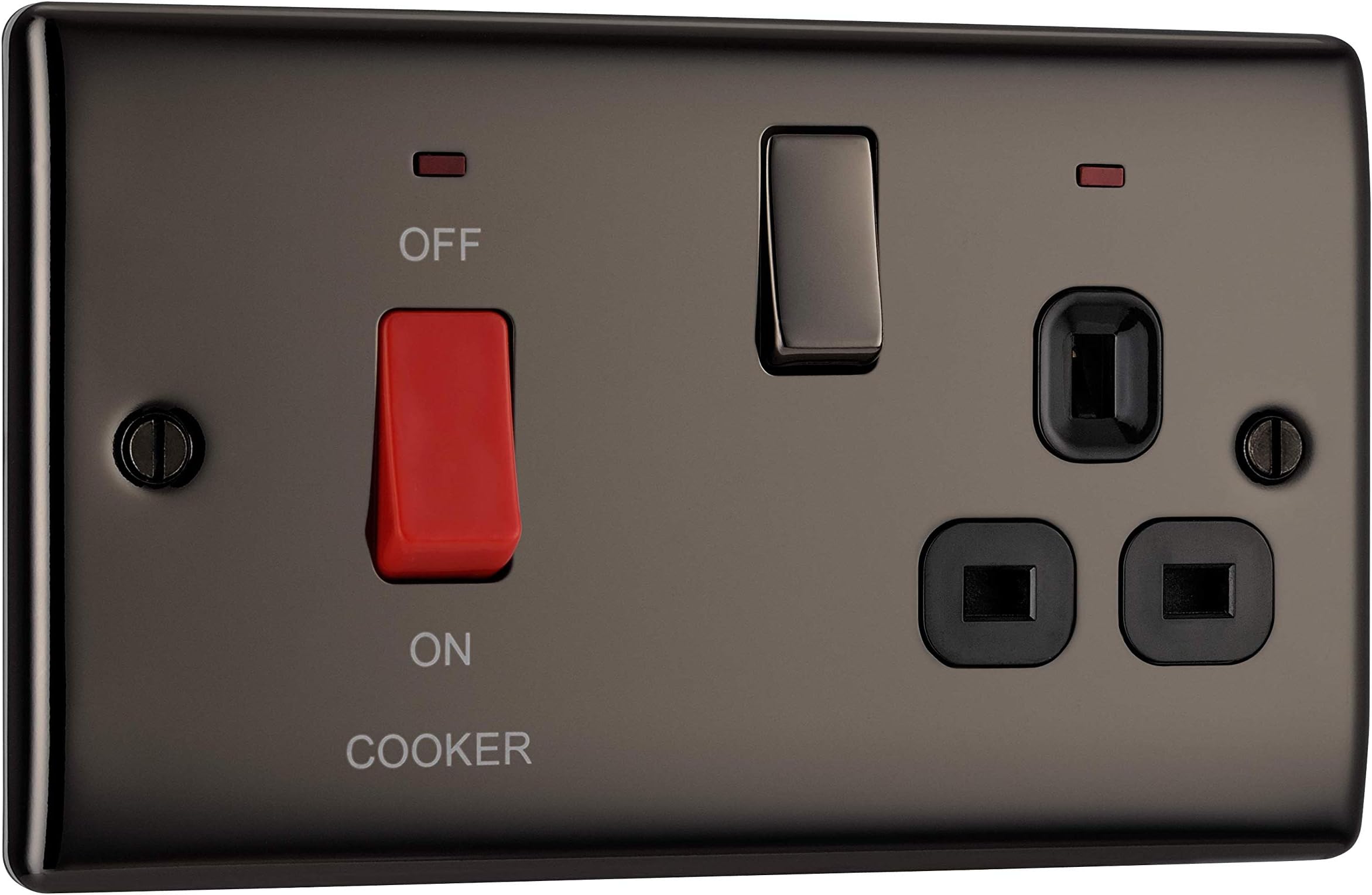 Customised Grid Switch Kitchen Control Panel - 4 Gang (White) : Amazon ...