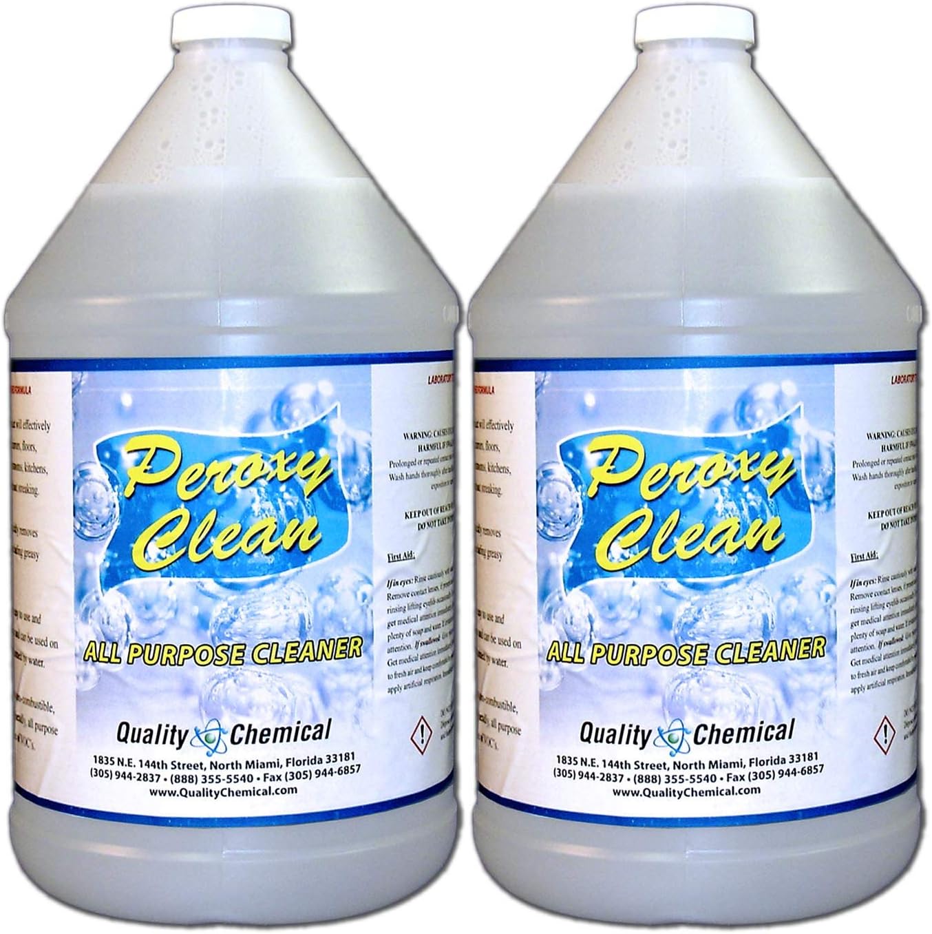 Amazon.com: Quality Chemical Peroxy Clean-2 gallon case : Health ...