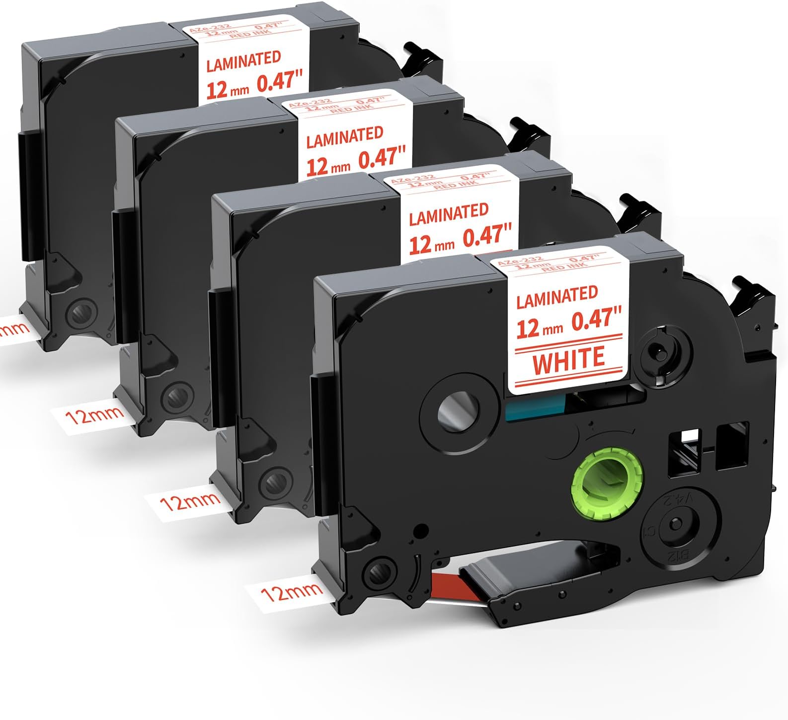 Label Maker Tape Brother P-touch TZe2312PK 1/2 - Inch Standard ...