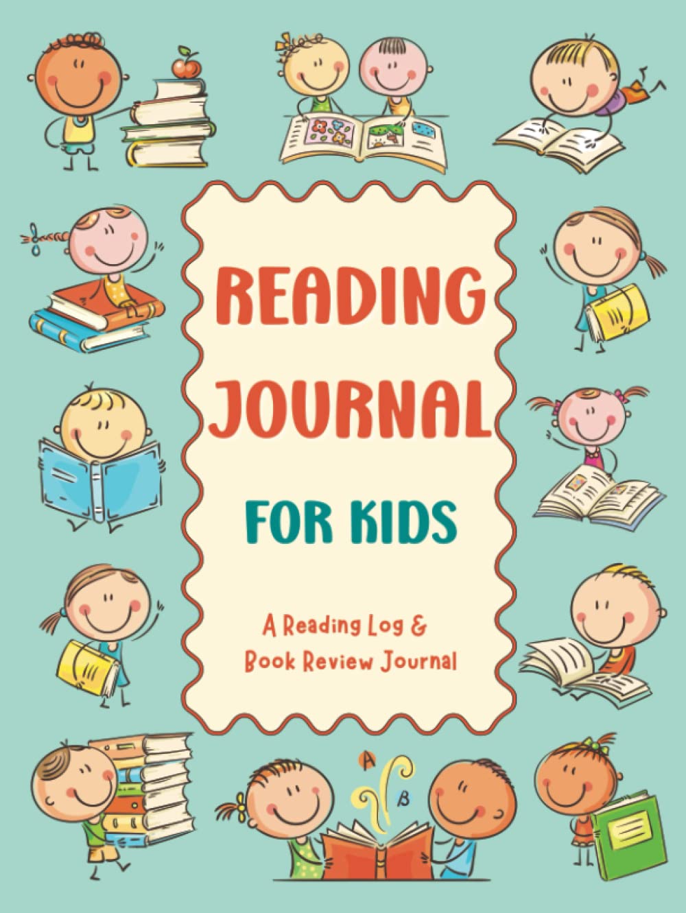 Amazon.com: Reading Journal For Kids: A Reading Log Book and Planner ...