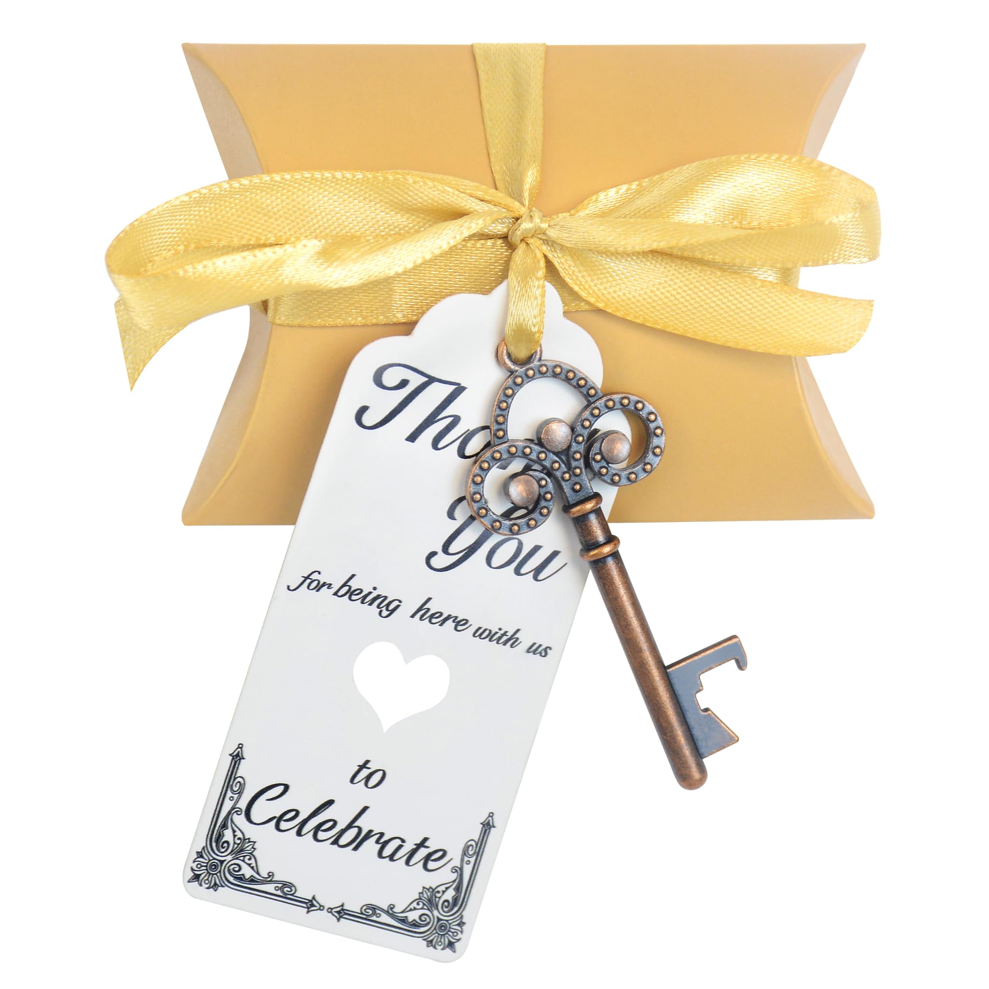 Skeleton Key Party Favors 80 PCS Wedding Favors Key Bottle