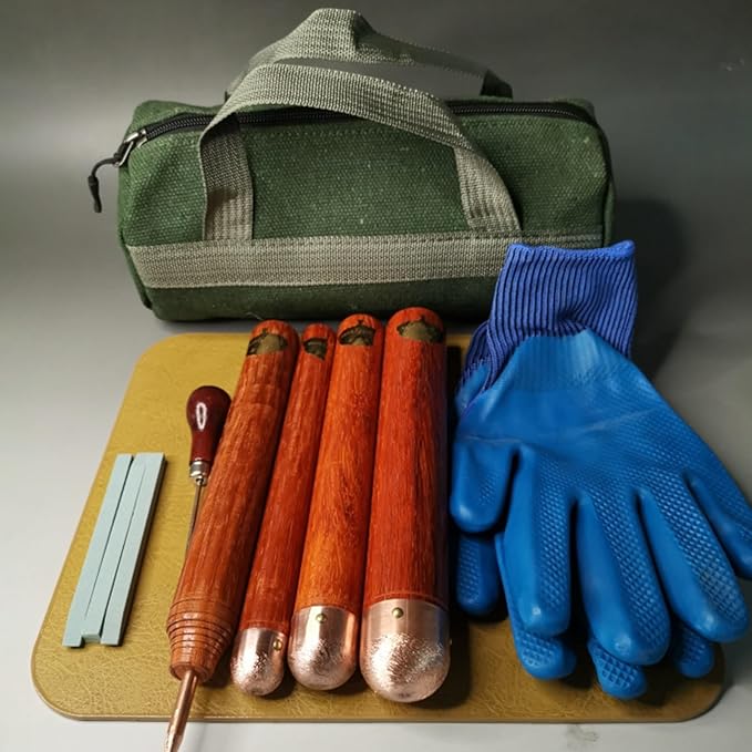 Amazon.com: ARCVOX Flint Knapping Tool Kit for Pros & Beginners, DIY ...