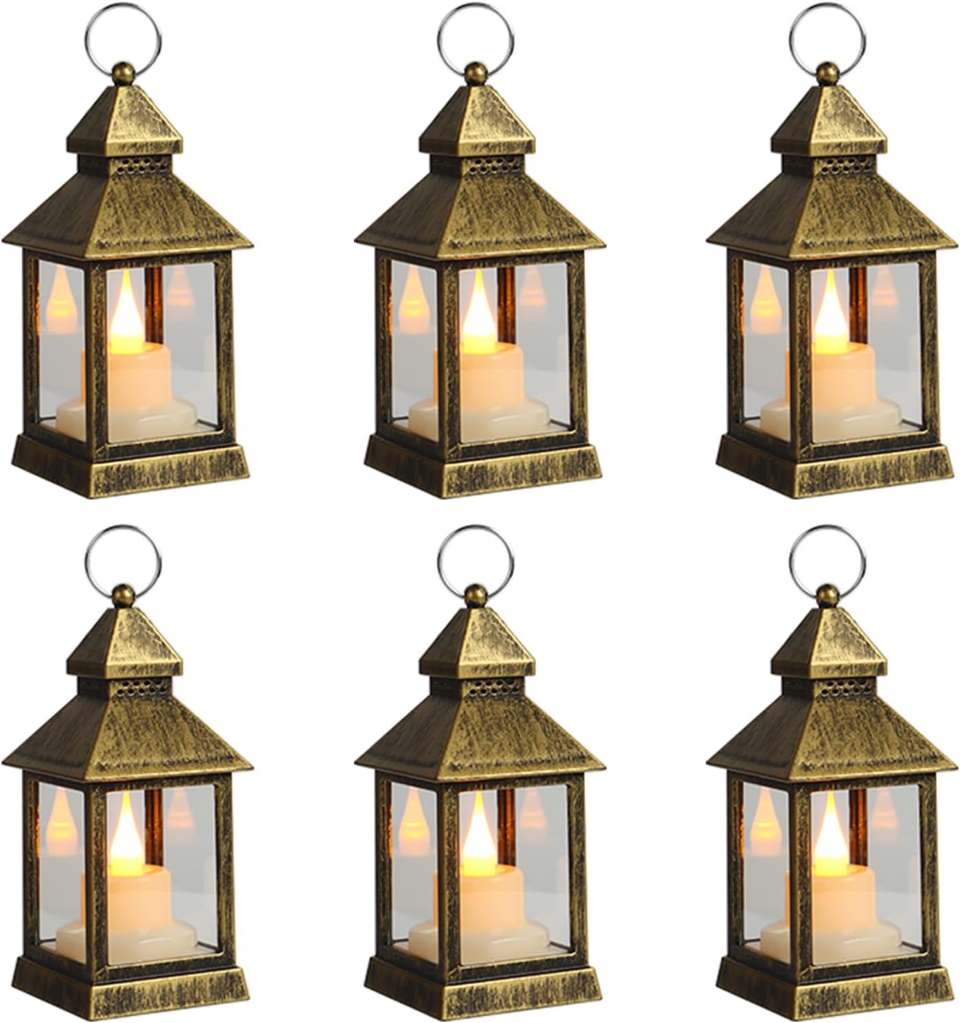 Amazon.com: LLQ Mini Lantern for Weddings, Hanging Small Decorations ...