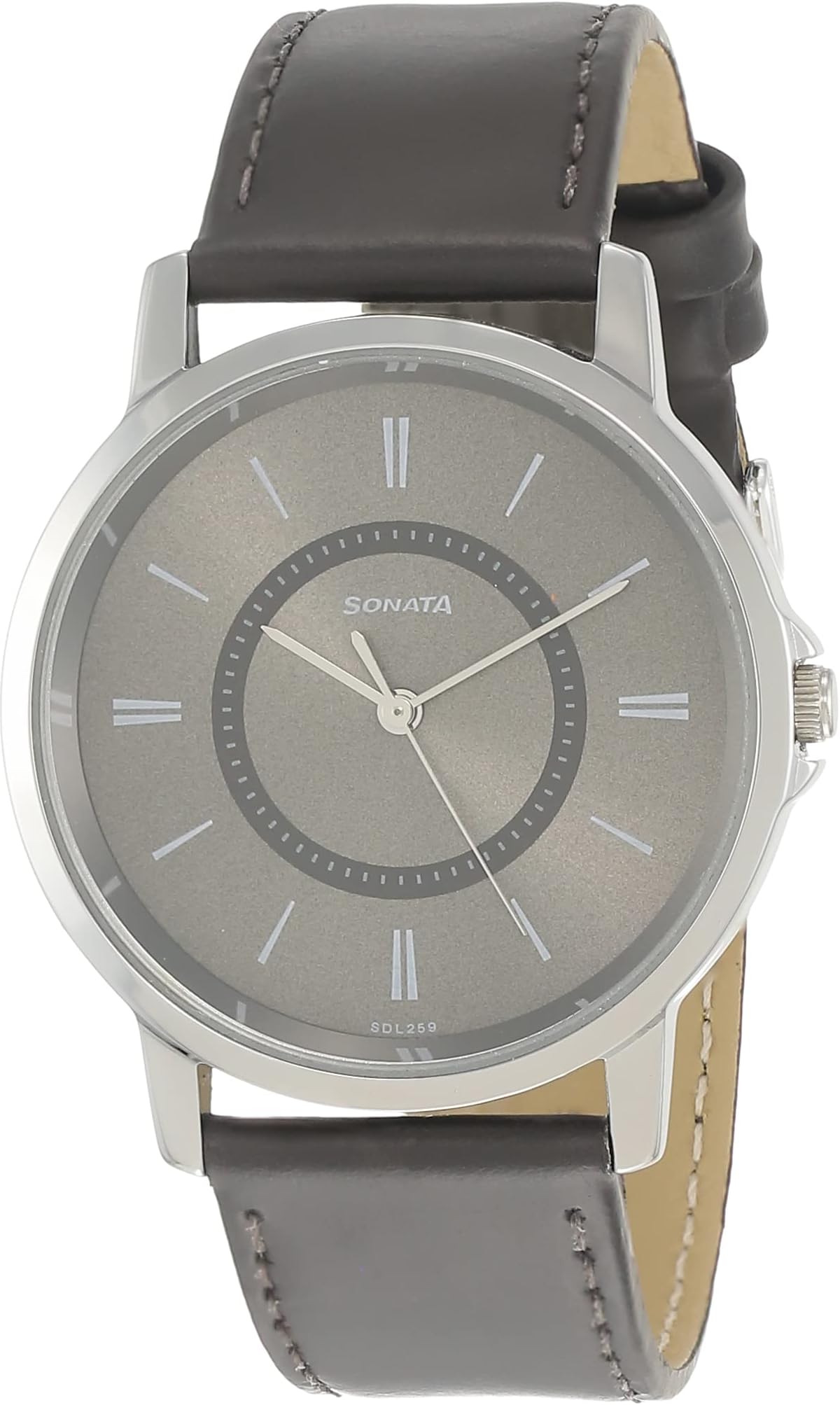 Sonata Volt+ Analog Black Dial Men's Watch NM77086PL01 / NL77086PL01 ...