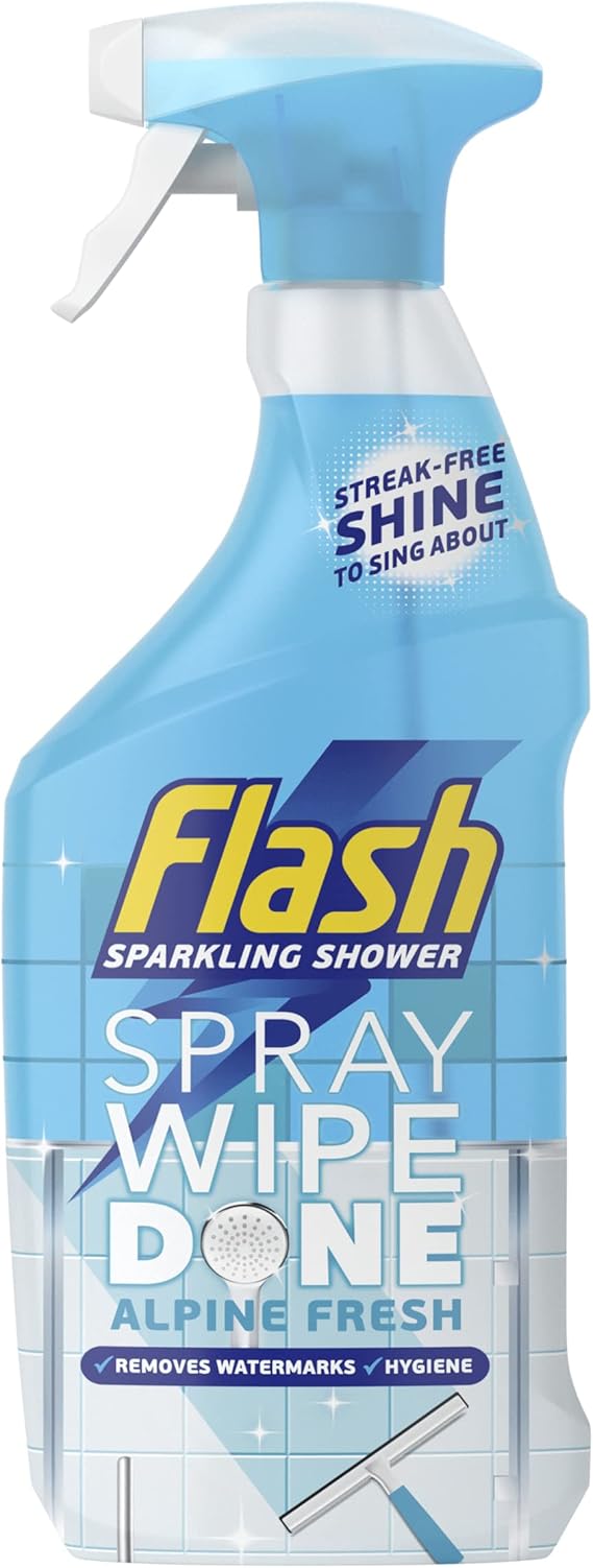 Flash Spray.Wipe.Done. Shower Multi Purpose Cleaning Spray Alpine Fresh ...