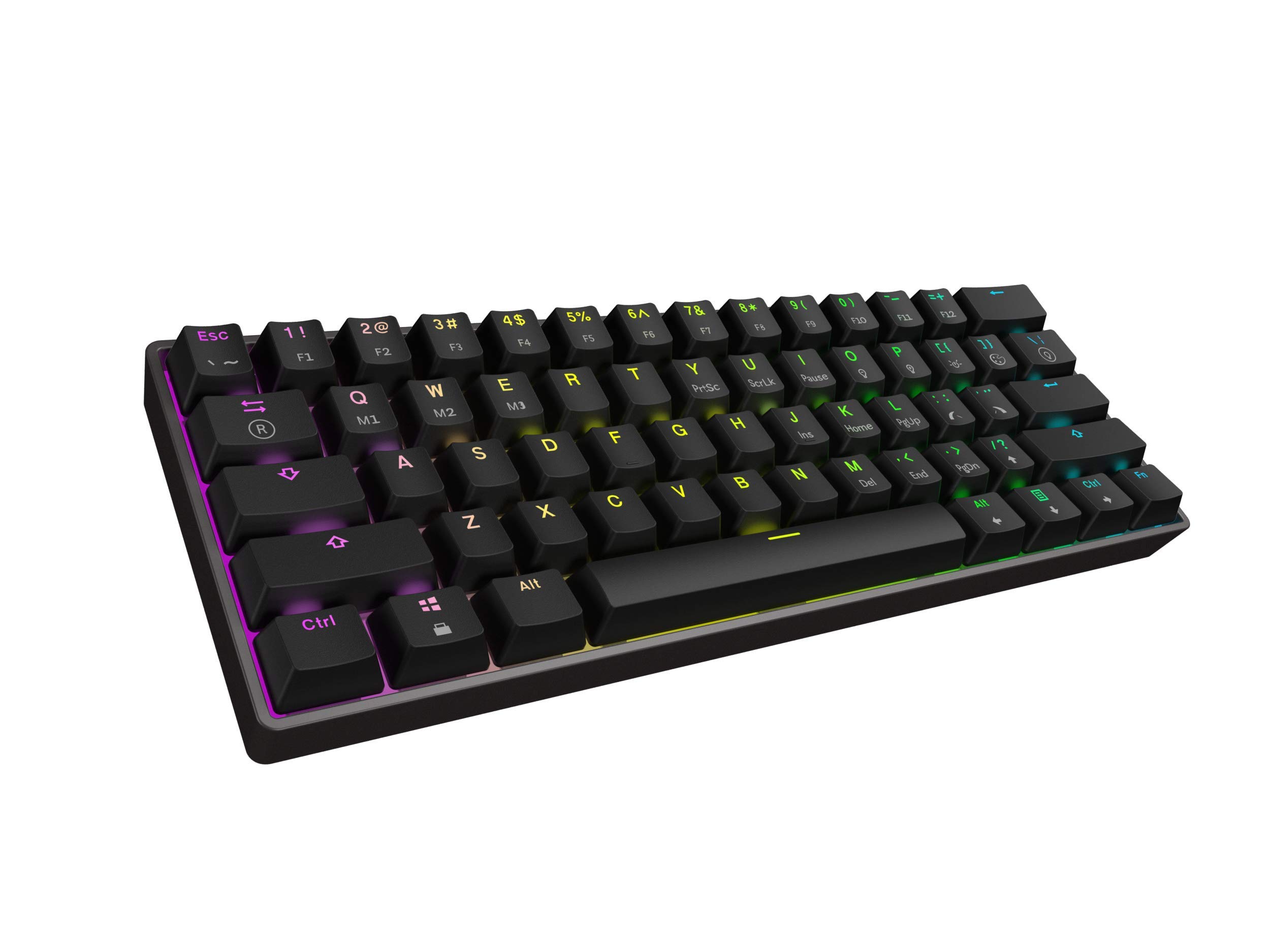 Mizar MZ60 Luna Hot Swappable Mechanical Gaming Keyboard - 61 Keys ...