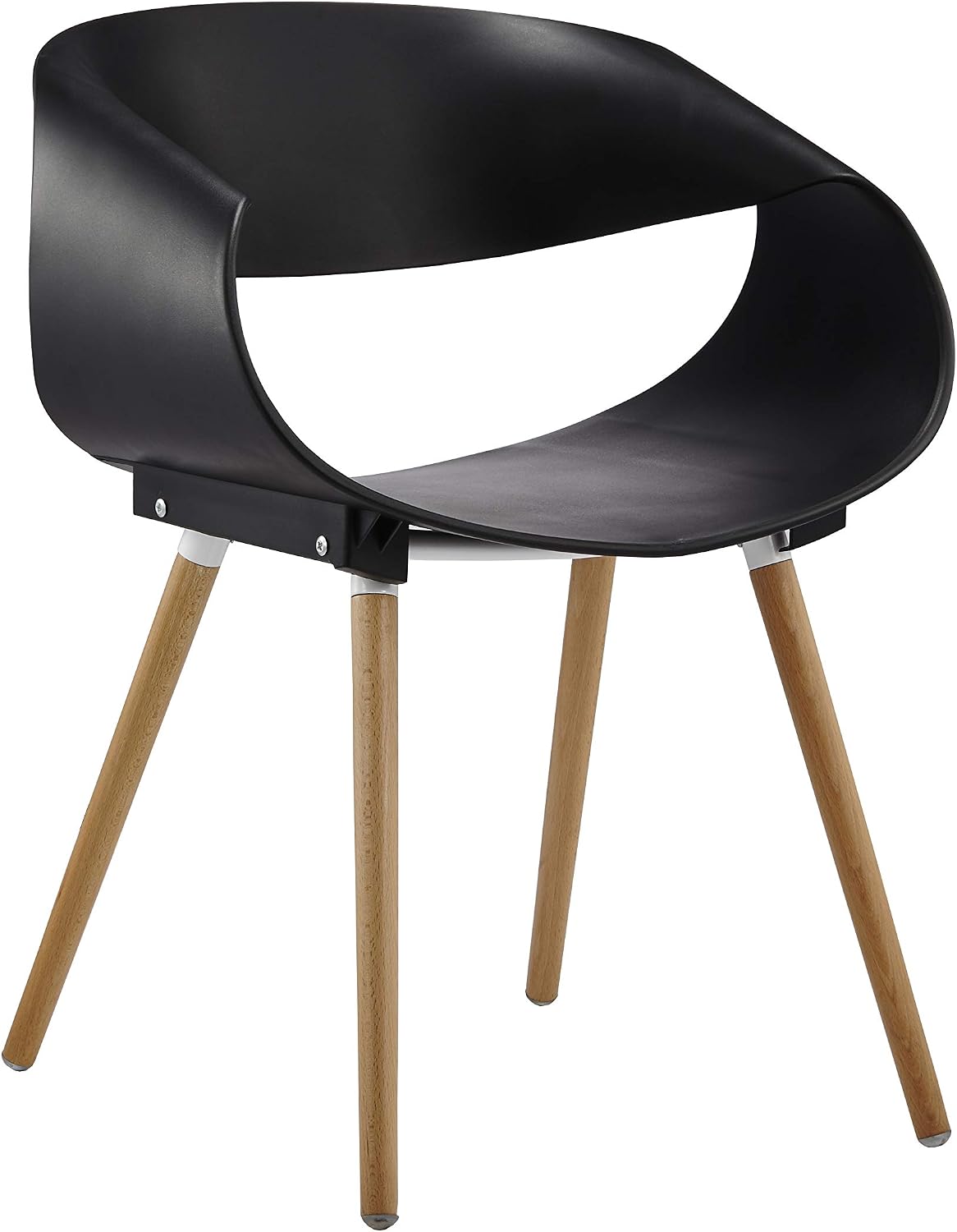 Amazon.com - Best Master Furniture Serena Streamlined Dining Arm Chair ...