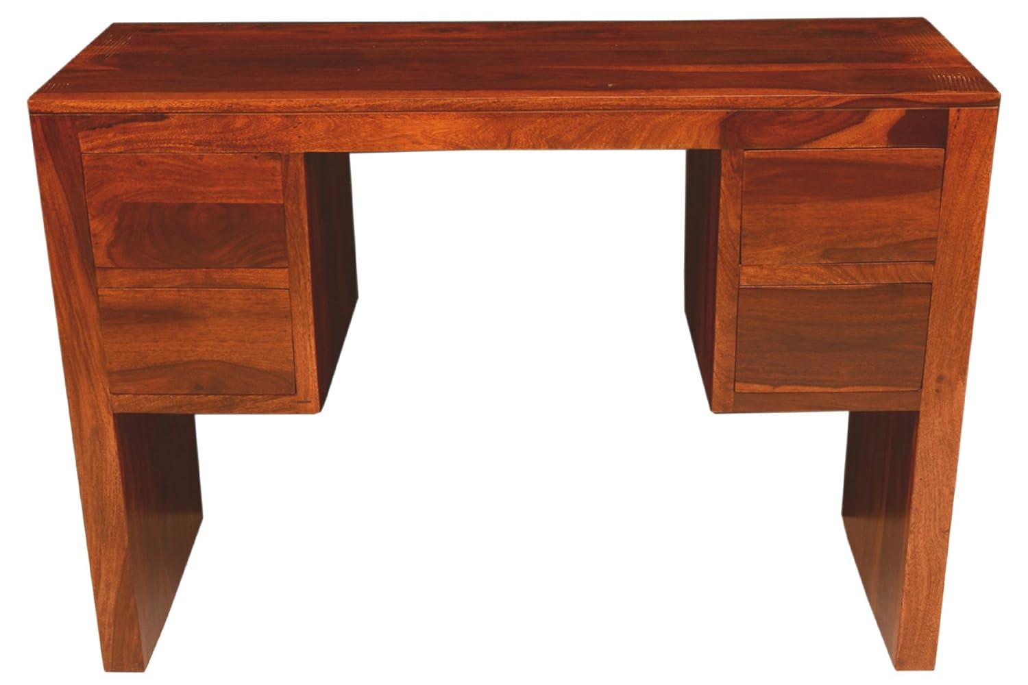 Shiv Shakti Study Table/Hard Wood Study Table/Console Table 4 Drawers ...