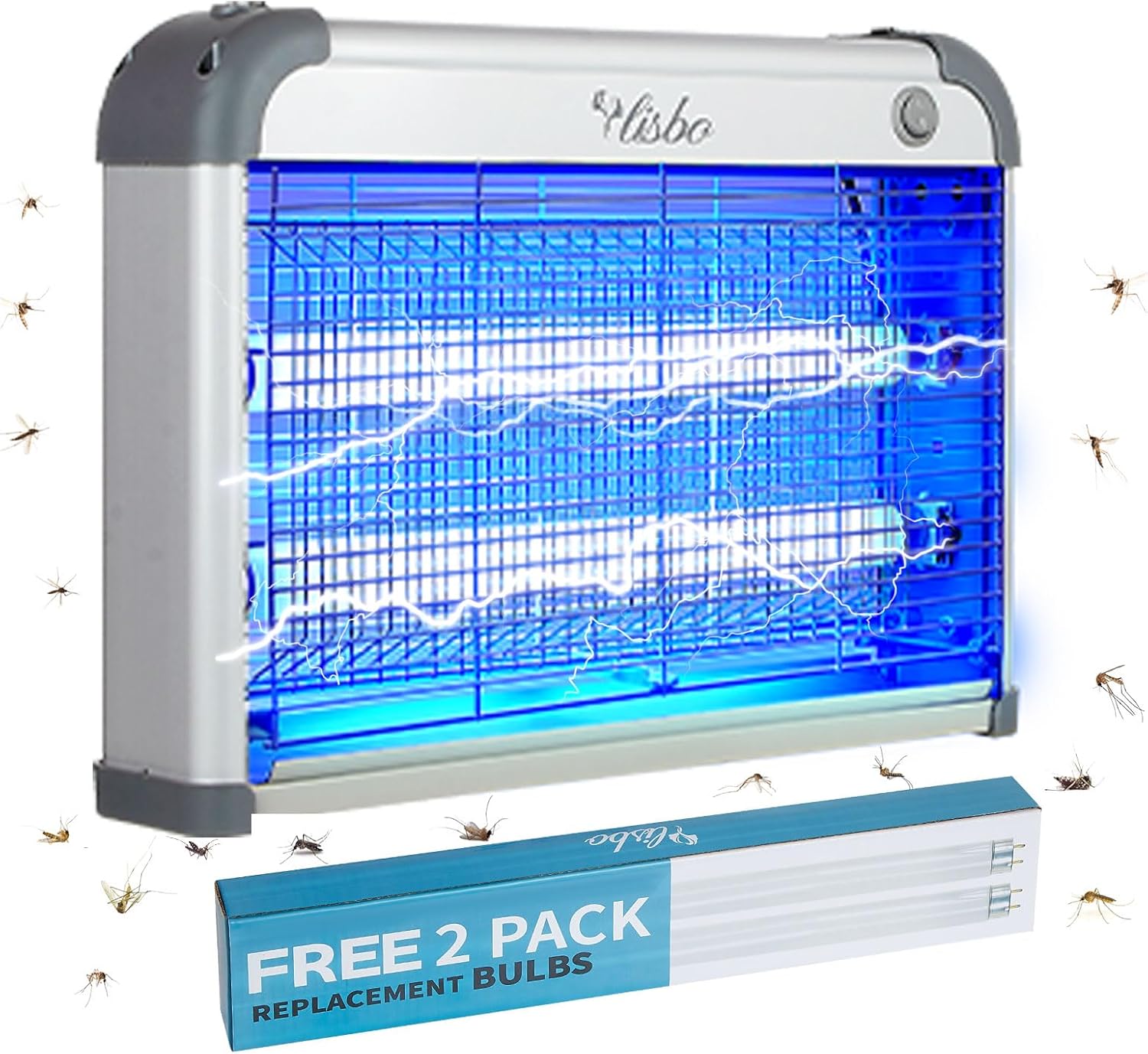 Amazon.com : Electric Bug Zapper, 3000 Volt Powerful Flying Insect ...