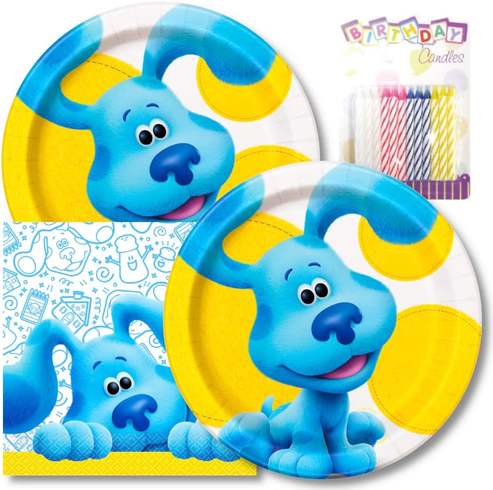 Amazon Blues Clues Happy Birthday Plates Napkins Party Supplies amazon-blues-clues-happy-birthday-plates-napkins-party-supplies