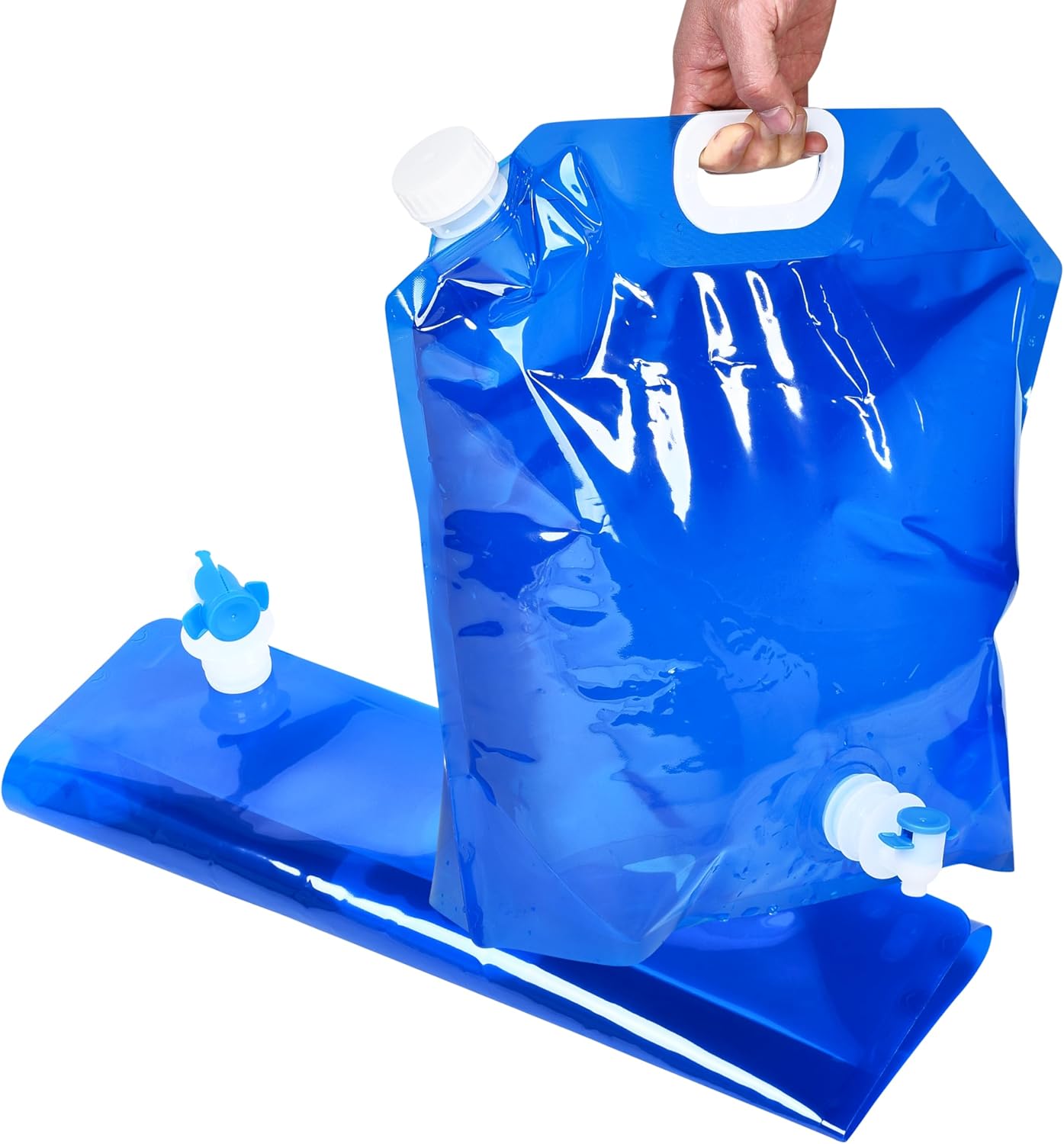 Amazon.com : ACOWAY Collapsible Water Storage Container Bag, 2 Units (2.6 gal Each) - Portable ...