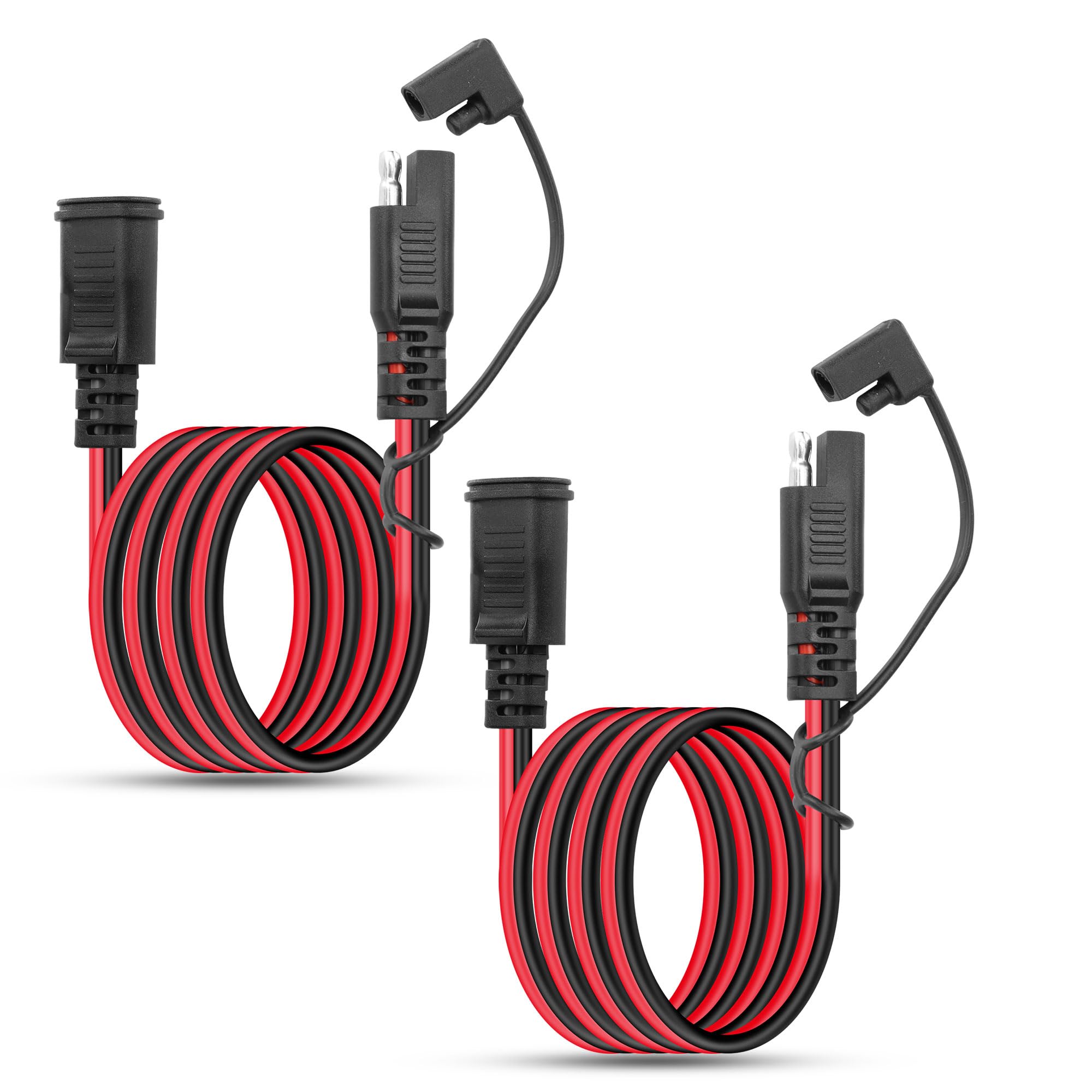 CERRXIAN 2 Stück 16 AWG SAE-zu-SAE-Verlängerungskabel mit SAE ...