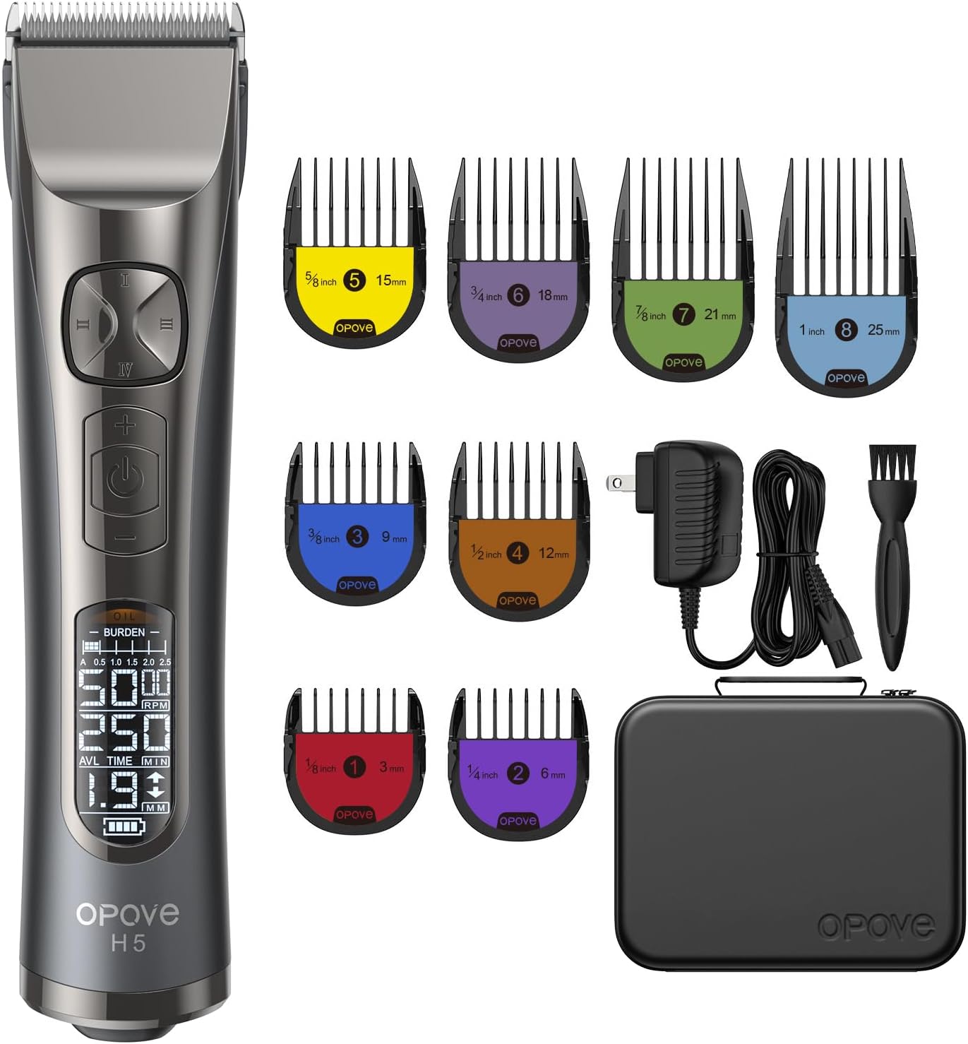 Amazon.com: opove H5 Hair Clippers for Men - Professional Cordless ...